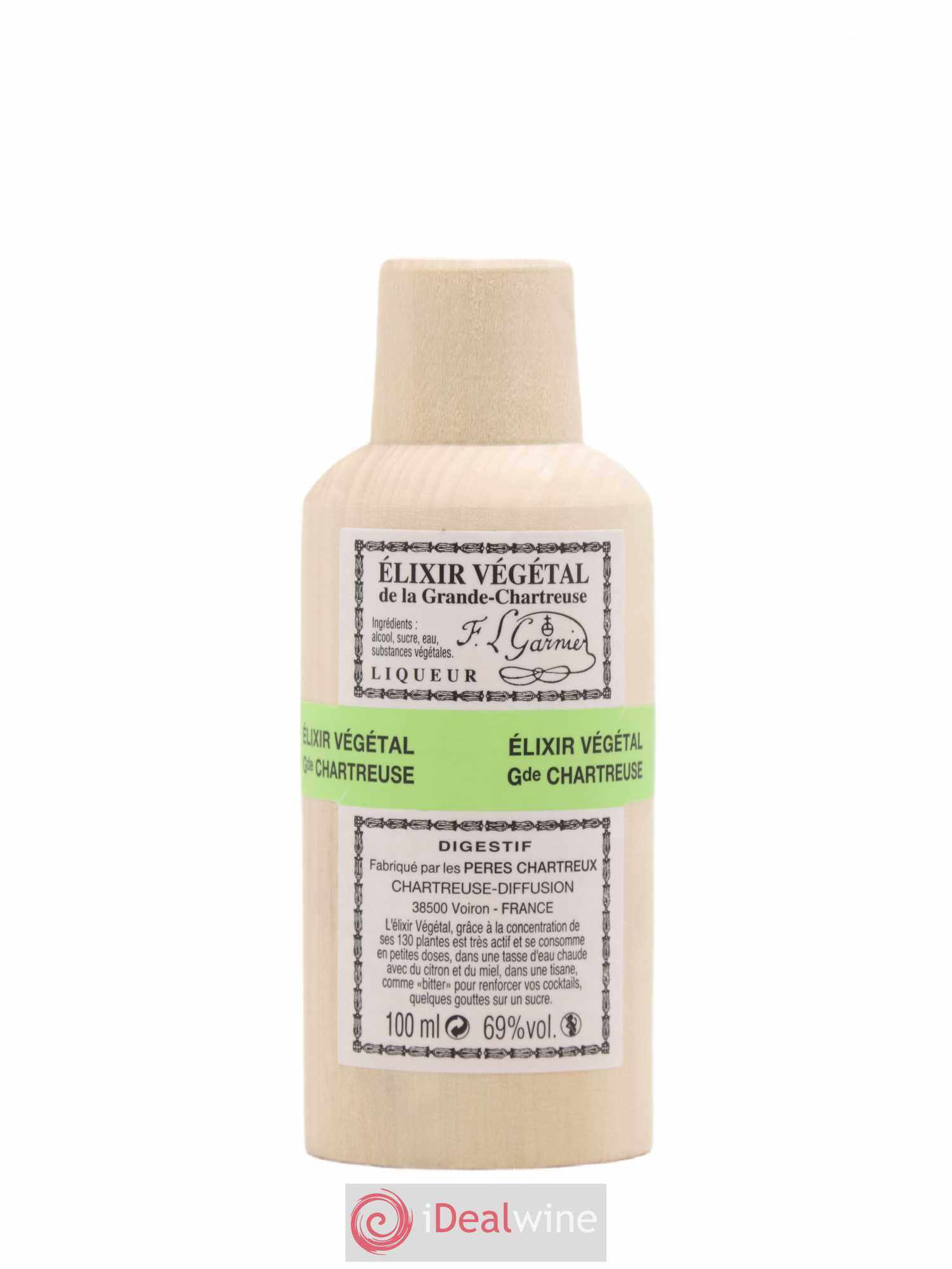 Alcool Elixir Végétal de La Grande Chartreuse des Pères Chartreux ...