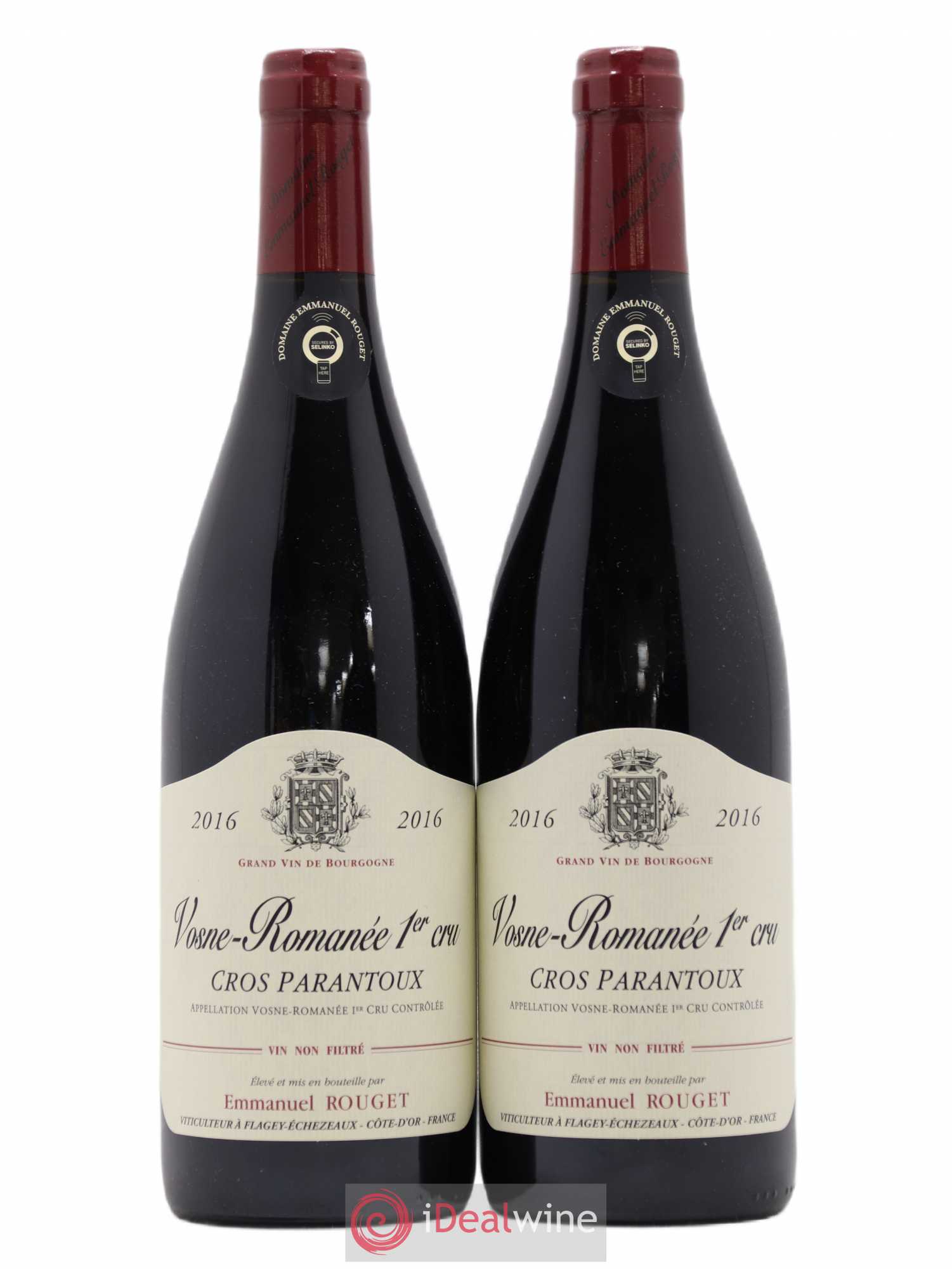 Acheter Vosne-Romanée 1er Cru Cros Parantoux Emmanuel Rouget 2016 (lot ...