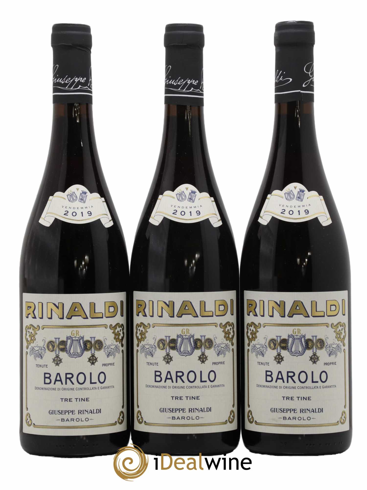 Acheter Barolo DOCG Tre Tine Giuseppe Rinaldi 2019 (lot: 4860)