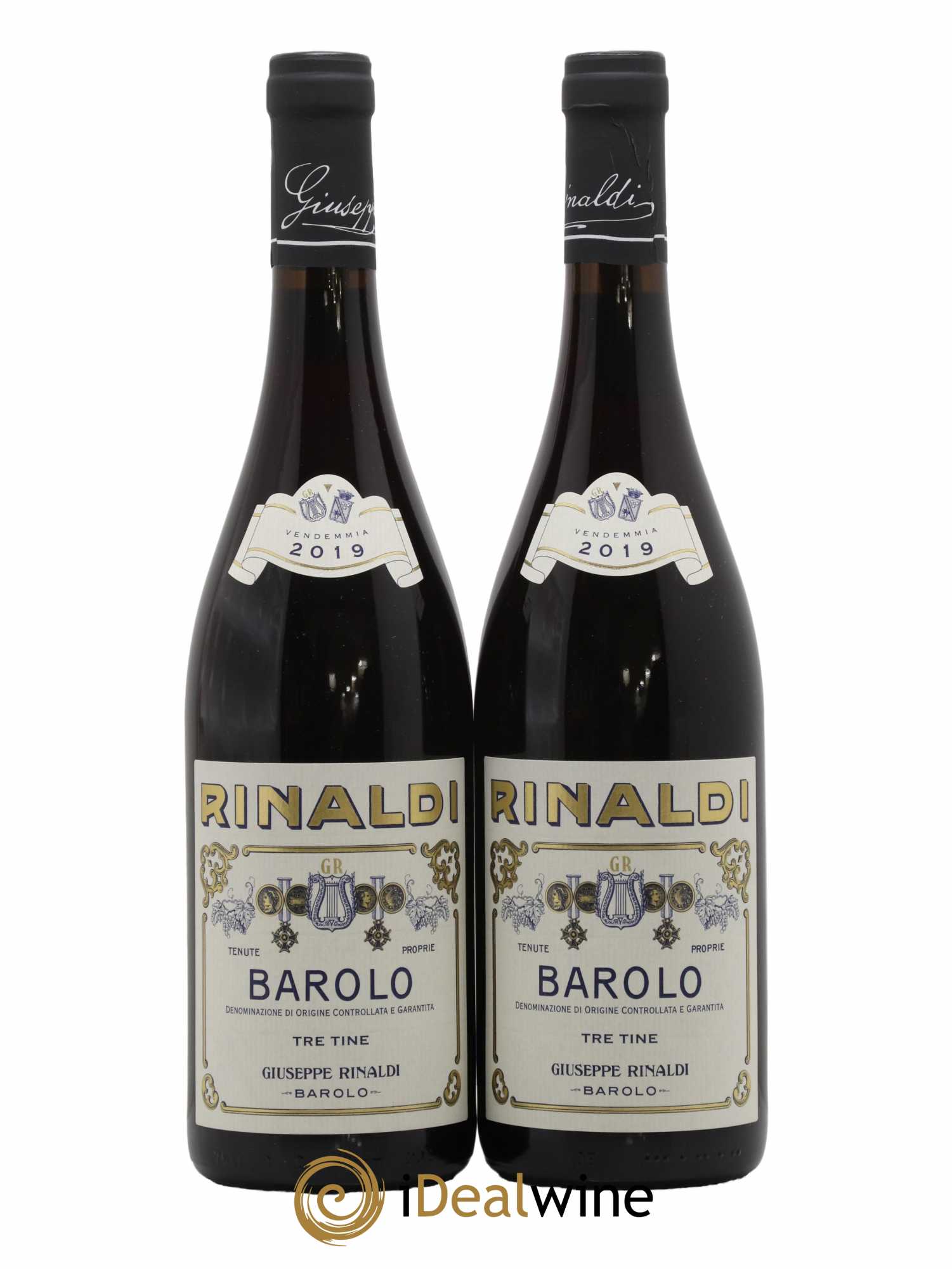 Acheter Barolo DOCG Tre Tine Giuseppe Rinaldi 2019 (lot: 4677)