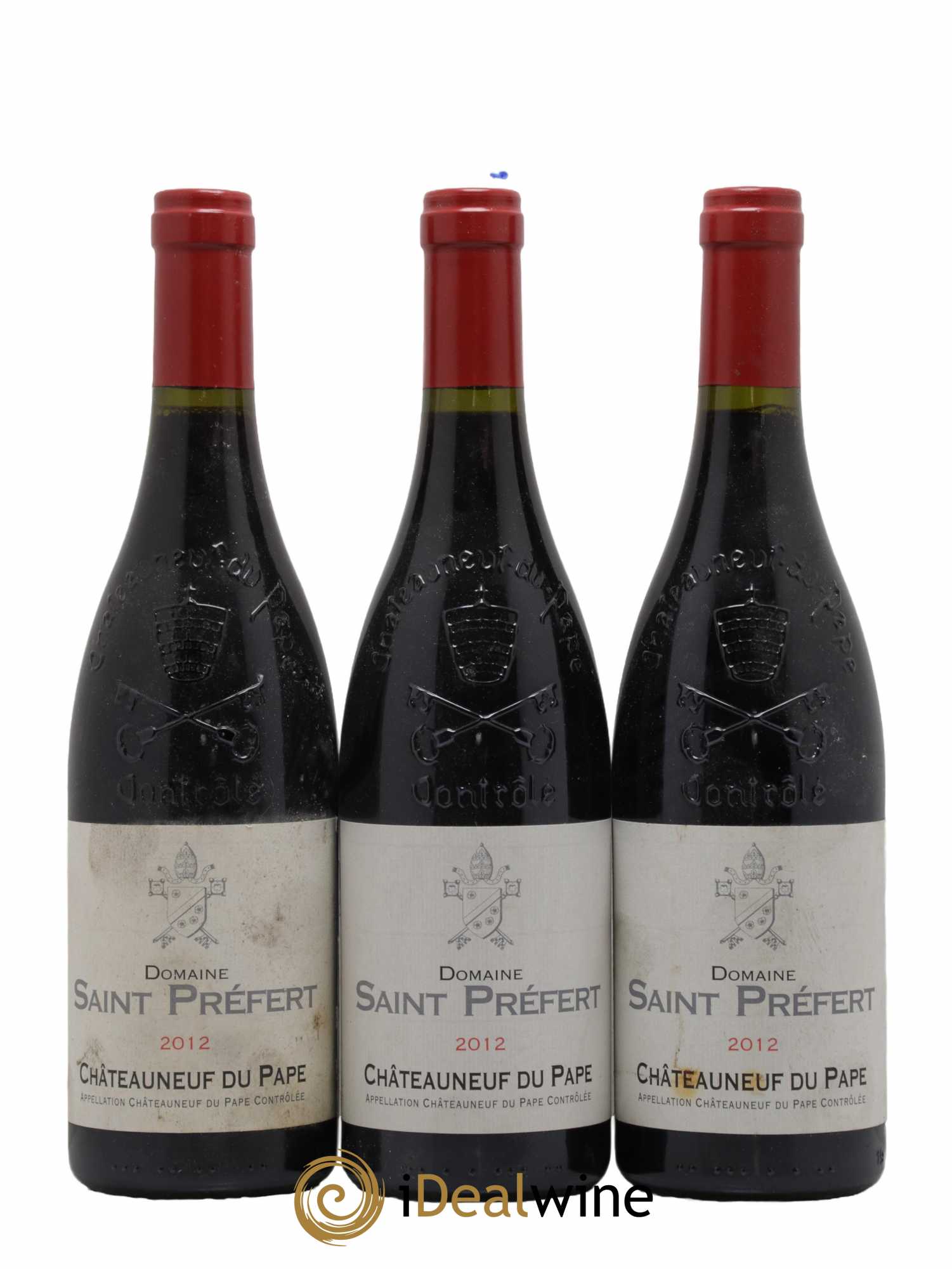 Acheter Châteauneuf-du-Pape Domaine Saint-Préfert 2012 (lot: 6056)