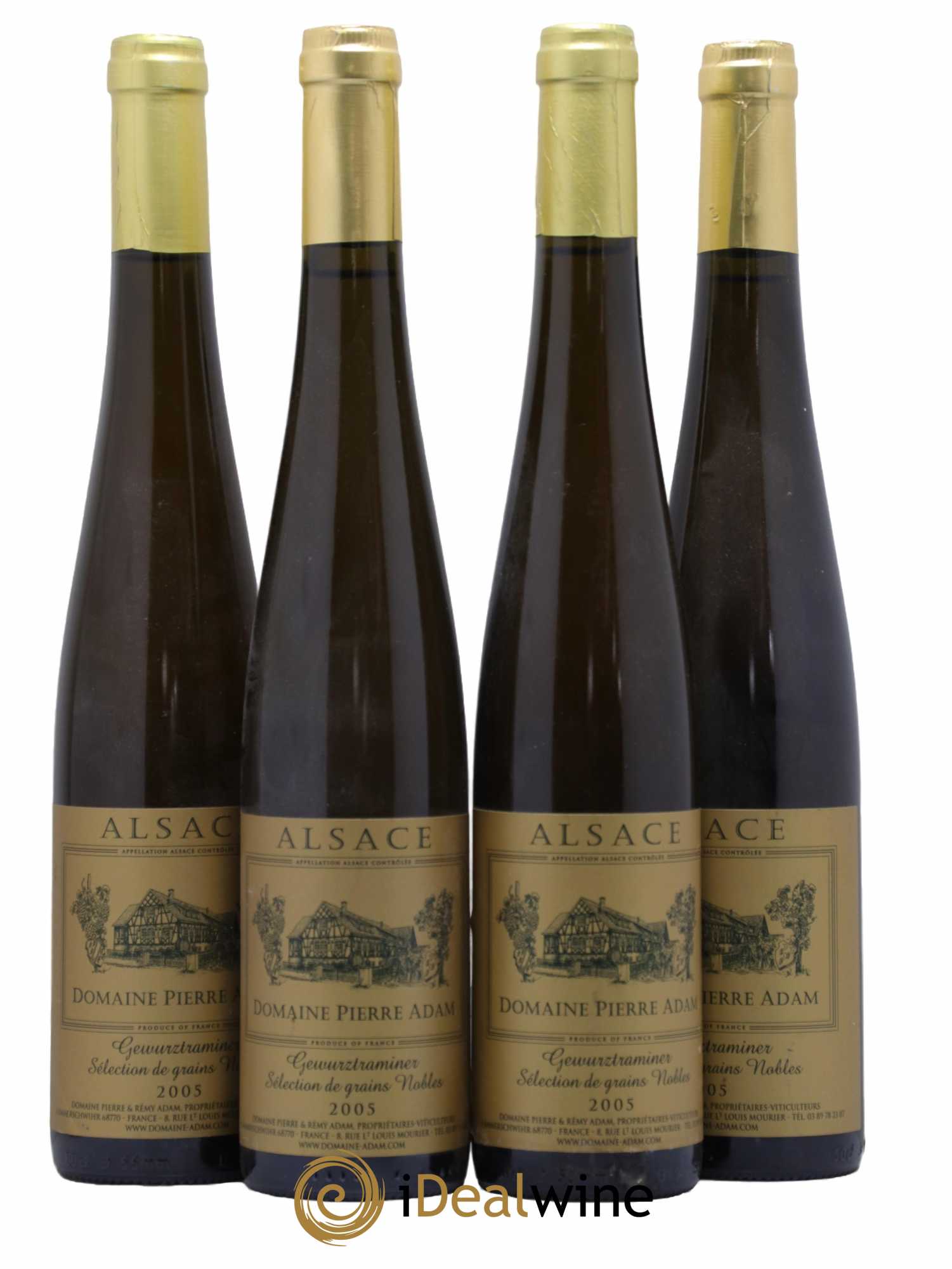 Acheter Alsace Selection Grains Nobles Gewurztraminer Domaine Pierre Adam 2005 (lot: 167)