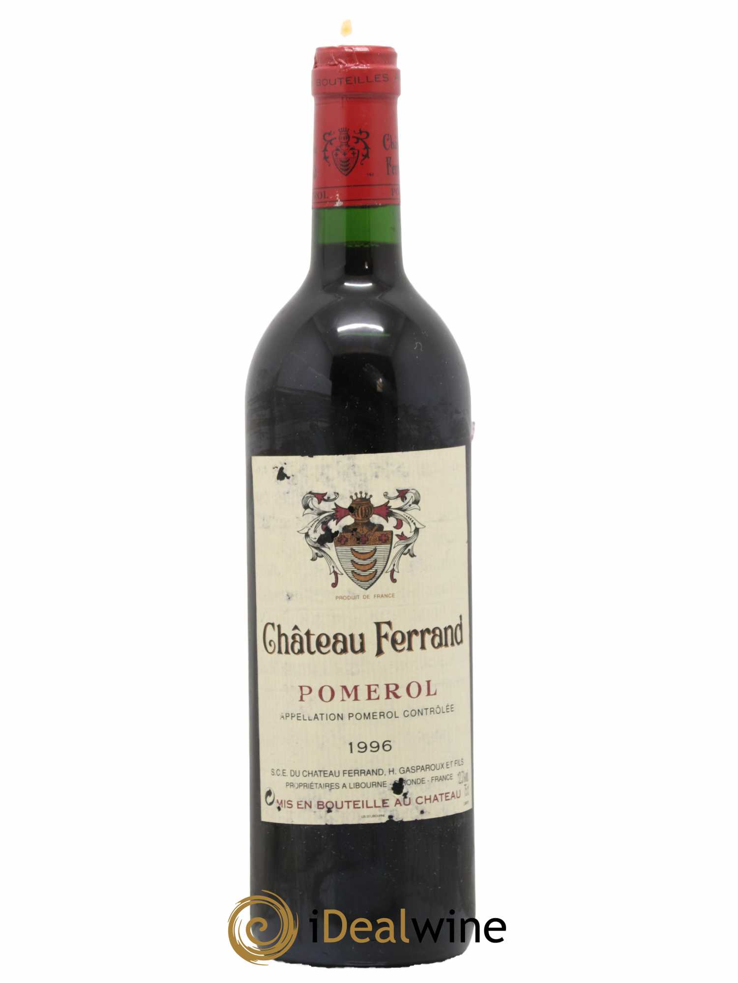 Acheter Château Ferrand 1996 (lot: 7862)