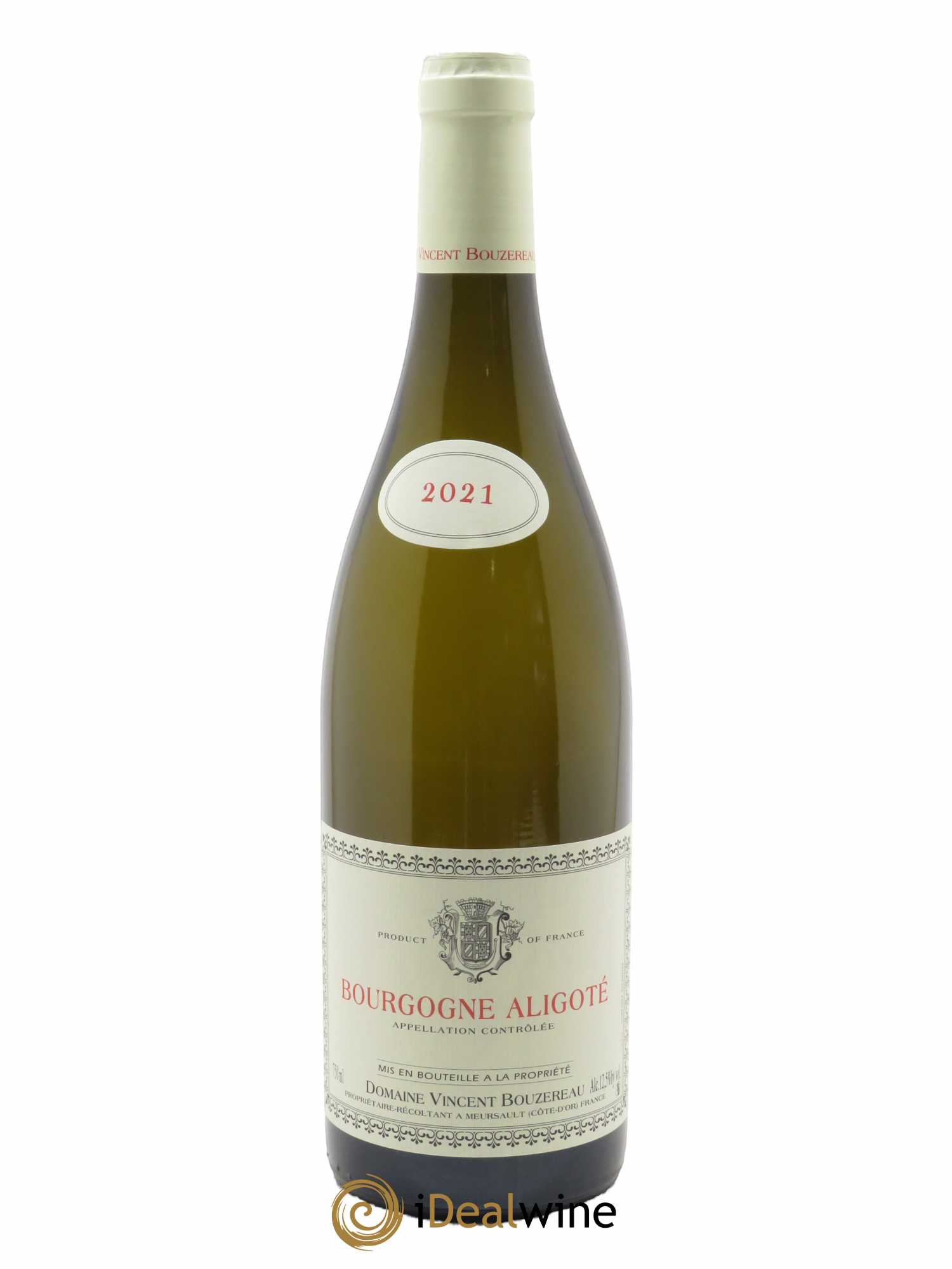 Acheter Bourgogne Aligoté Vincent Bouzereau (Domaine) 2021 (lot: 61883)