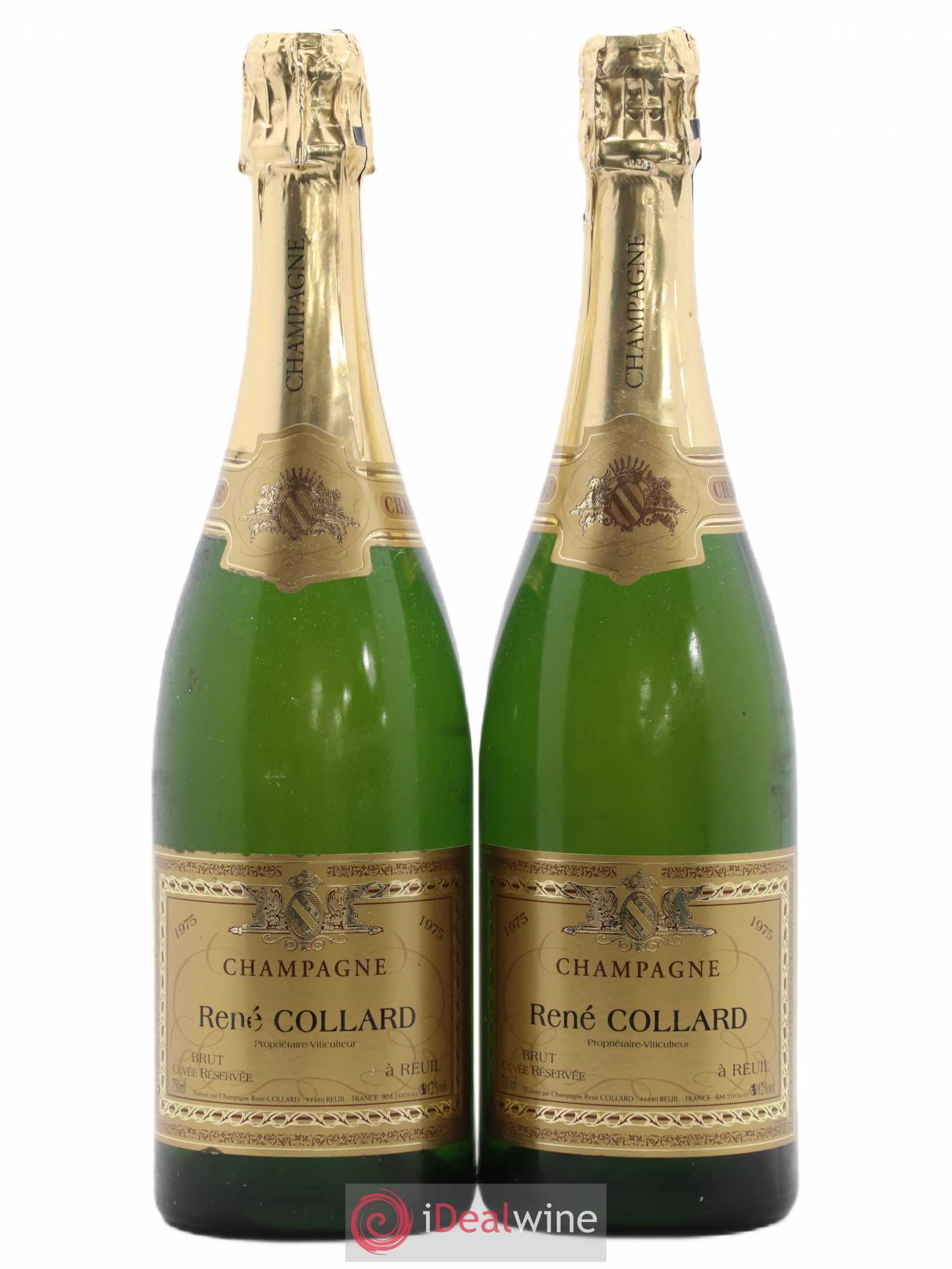 Acheter Champagne Brut Cuvée Réservée René Collard 1975 (lot: 3249)