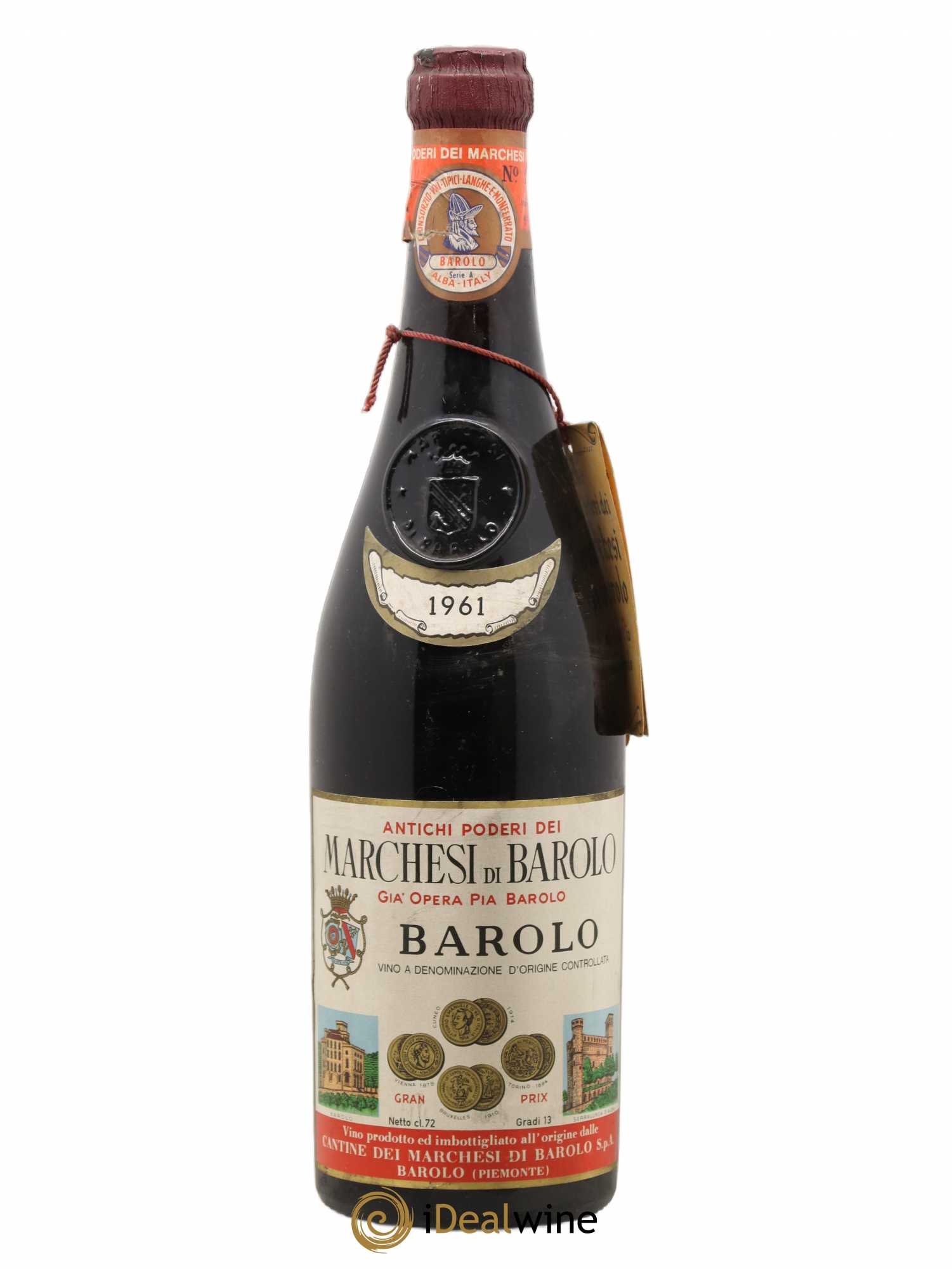 Acheter Barolo DOCG Marchesi di Barolo 1961 (lot: 4235)