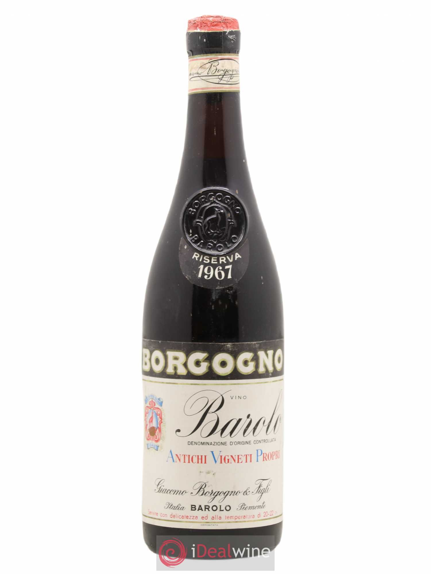 Buy Barolo DOCG Riserva Borgogno Giacomo 1967 (lot: 337)