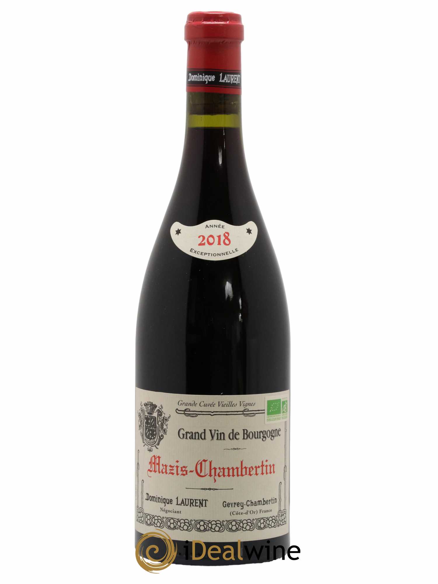 Acheter Mazis-Chambertin Grand Cru Vieilles Vignes Cuvée B Dominique ...