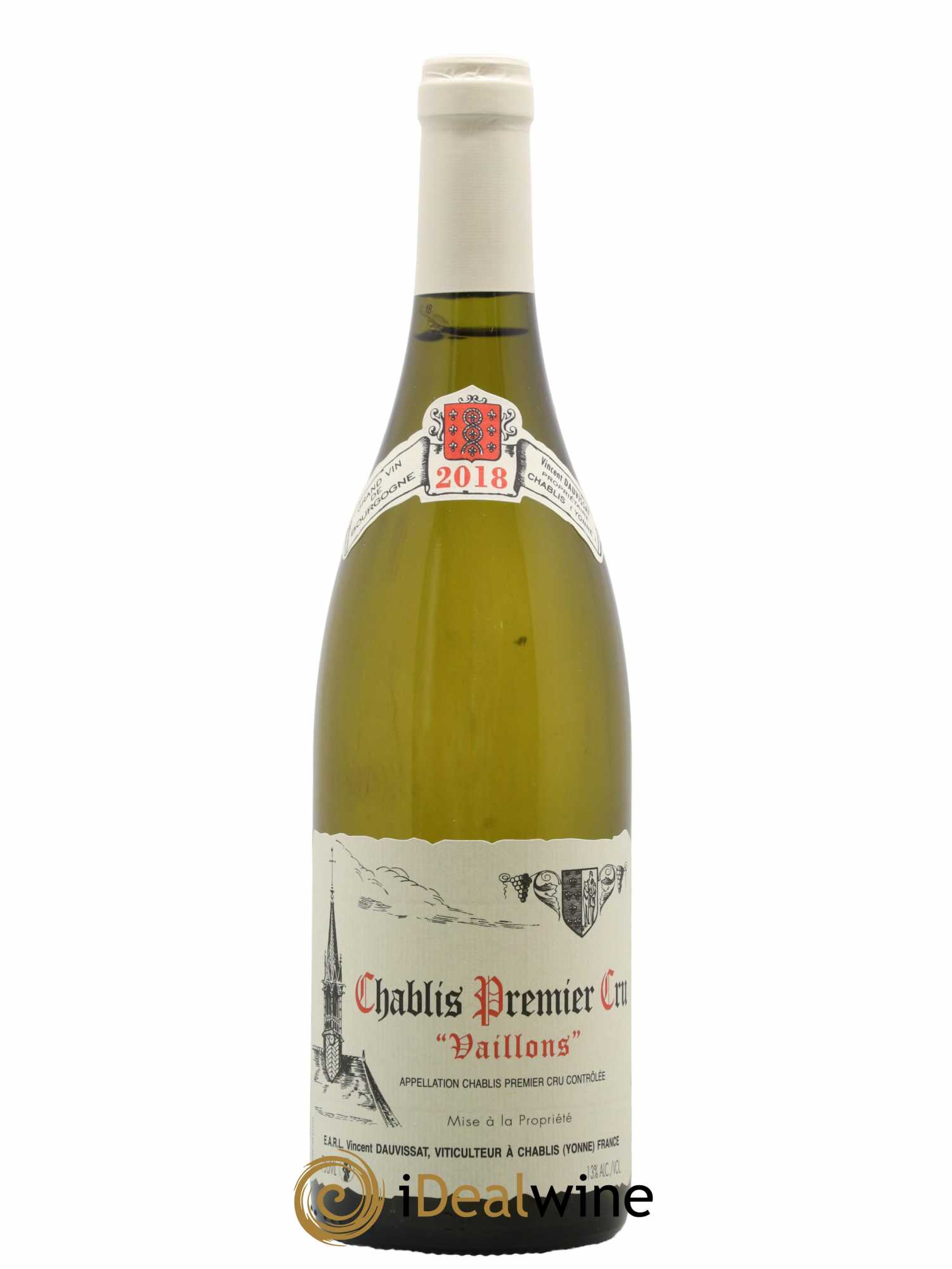 Acheter Chablis 1er Cru Vaillons Vincent Dauvissat (Domaine) 2018 (lot ...