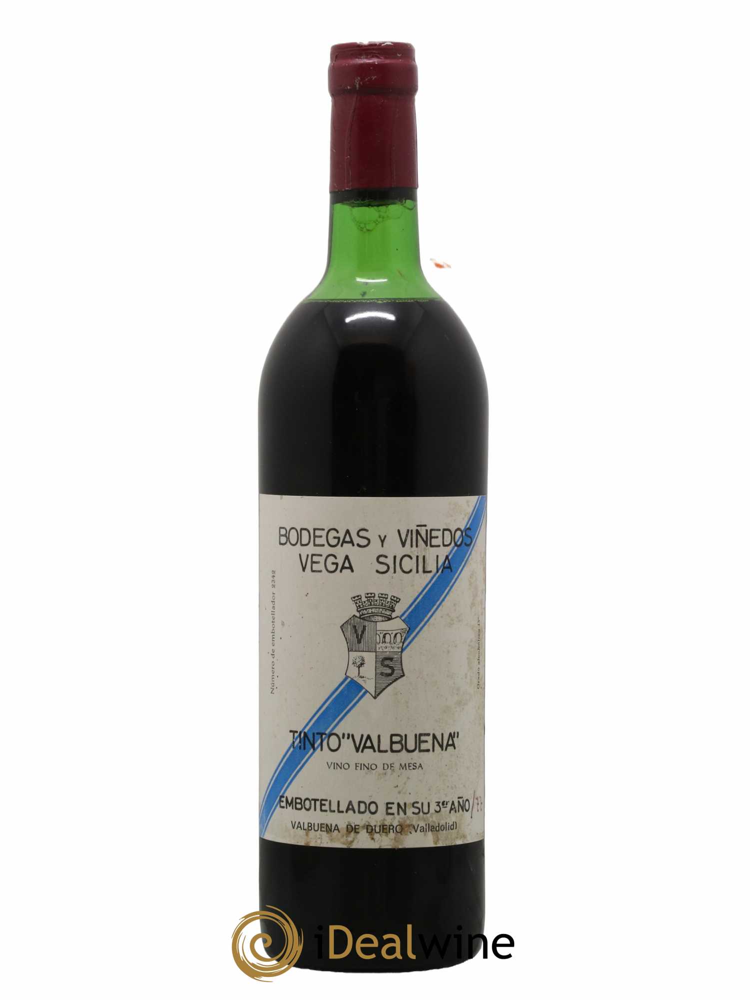 Buy Ribera Del Duero DO Tinto Valbuena 3 Anos Vega Sicilia (lot: 135)