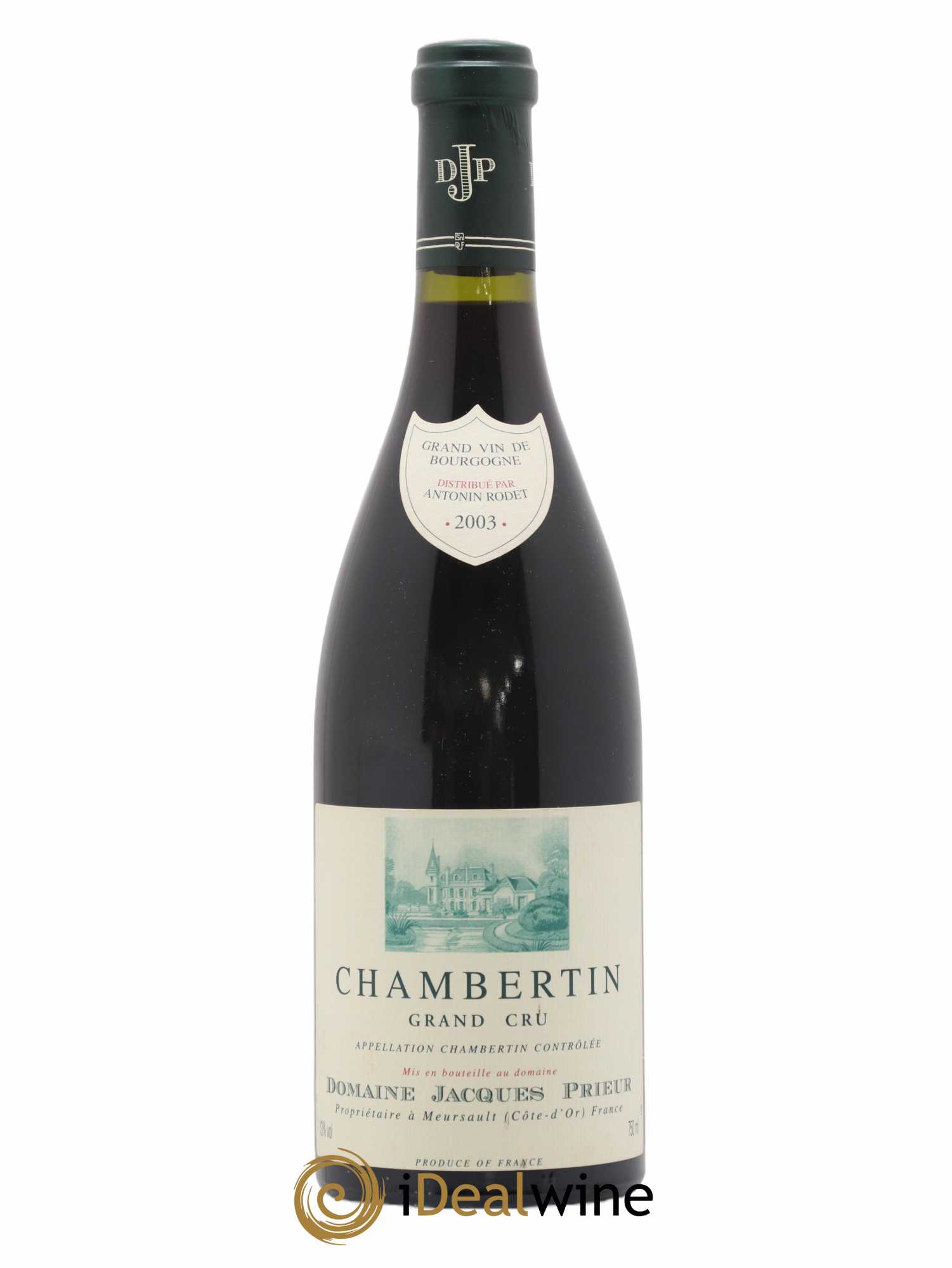 Buy Chambertin Grand Cru Jacques Prieur (Domaine) 2003 (lot: 3589)