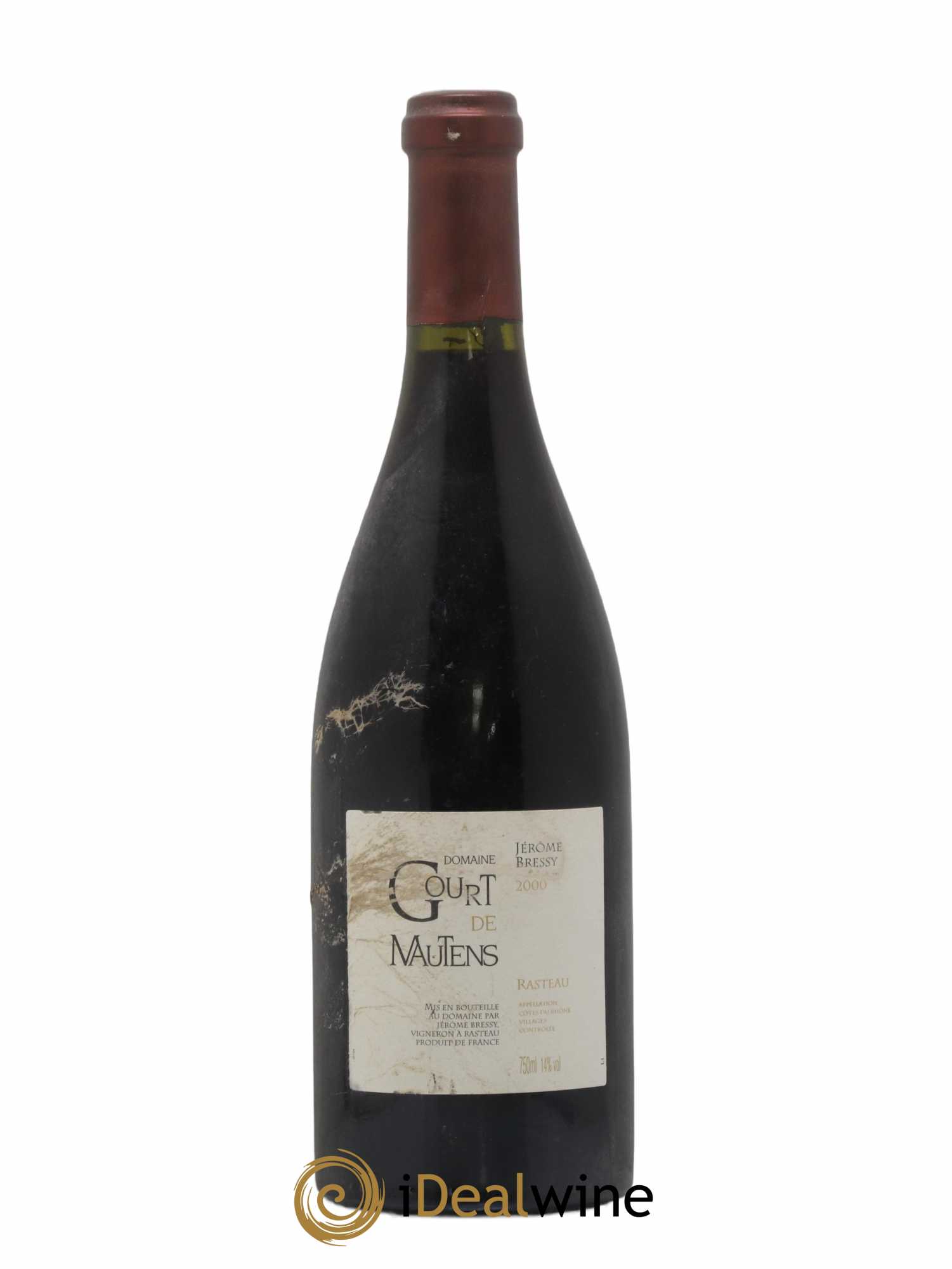 Kaufen Sie Rasteau Domaine Gourt de Mautens Jérôme Bressy 2000 (lot: 6991)