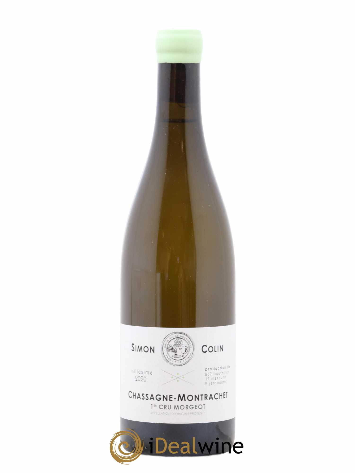 Acheter Chassagne-Montrachet 1er Cru Morgeot Domaine Simon Colin 2020 ...