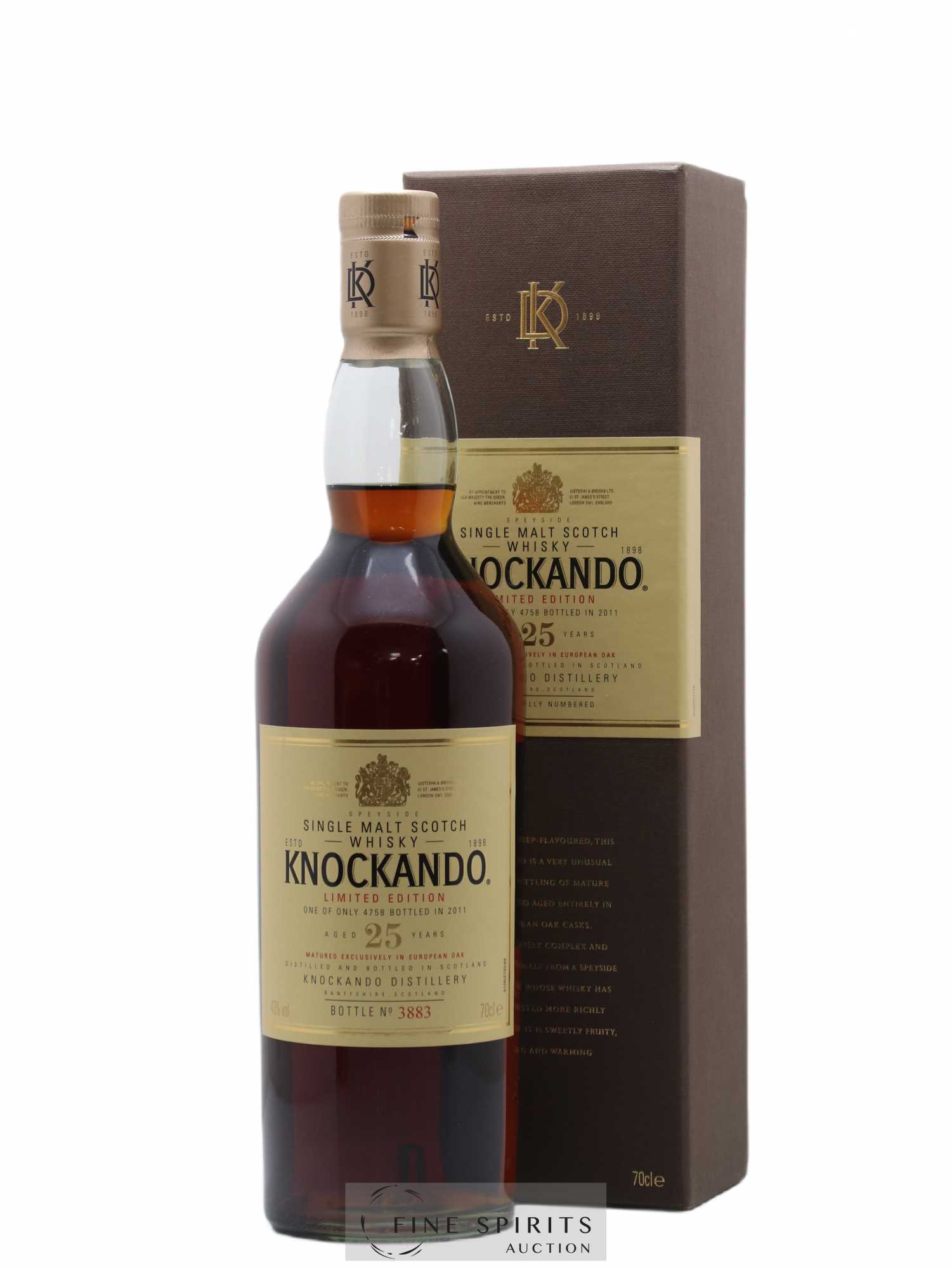 Buy Knockando 25 years Of. One of 4758 - bottled 2011 Limited Edition ...
