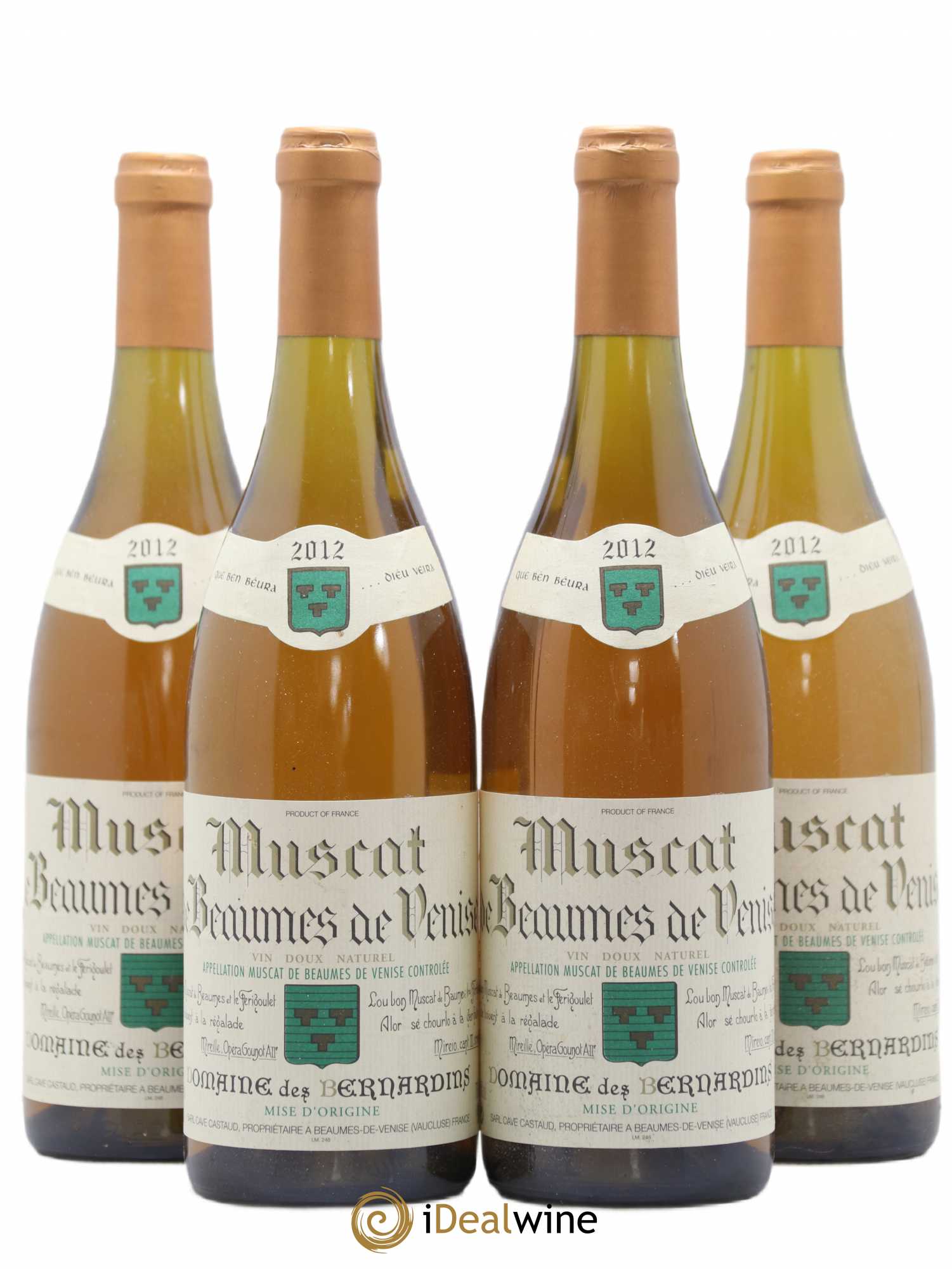 Acheter Muscat de Beaumes de Venise des Bernardins (Domaine) 2012 (lot ...
