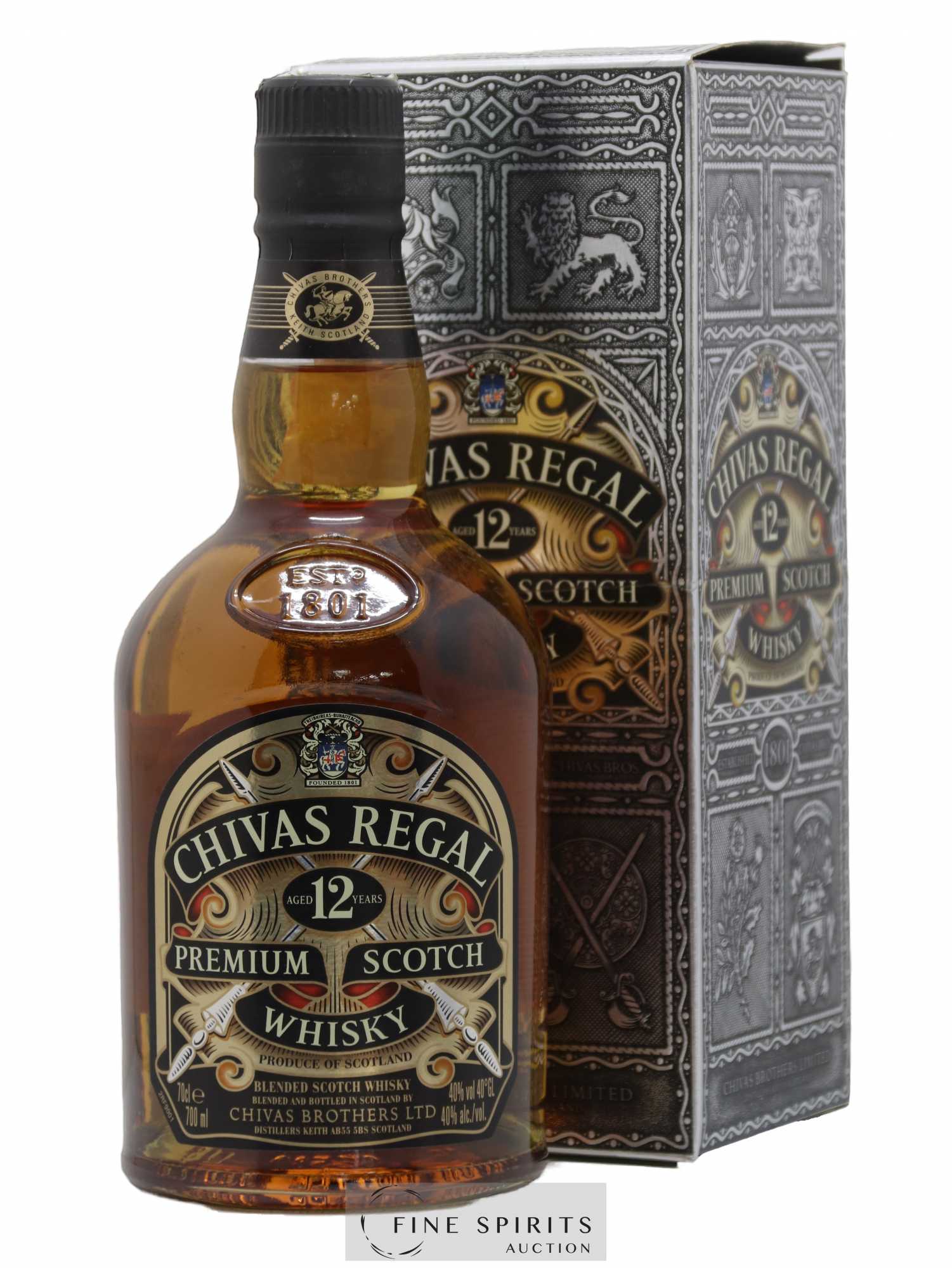 Acheter Chivas Regal 12 years Of. Premium Scotch (lot: 313)
