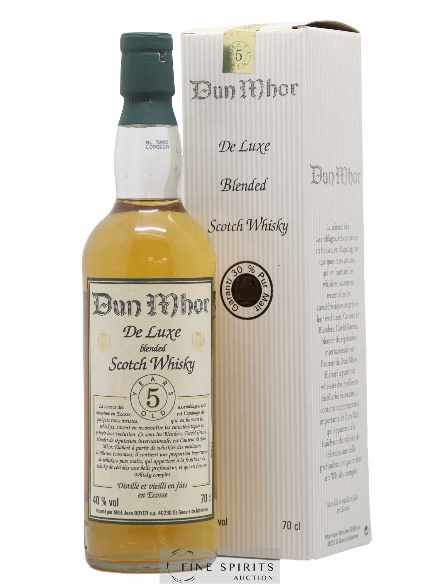 Acheter Dun Mhor 5 years Jean Boyer De Luxe (lot: 434)