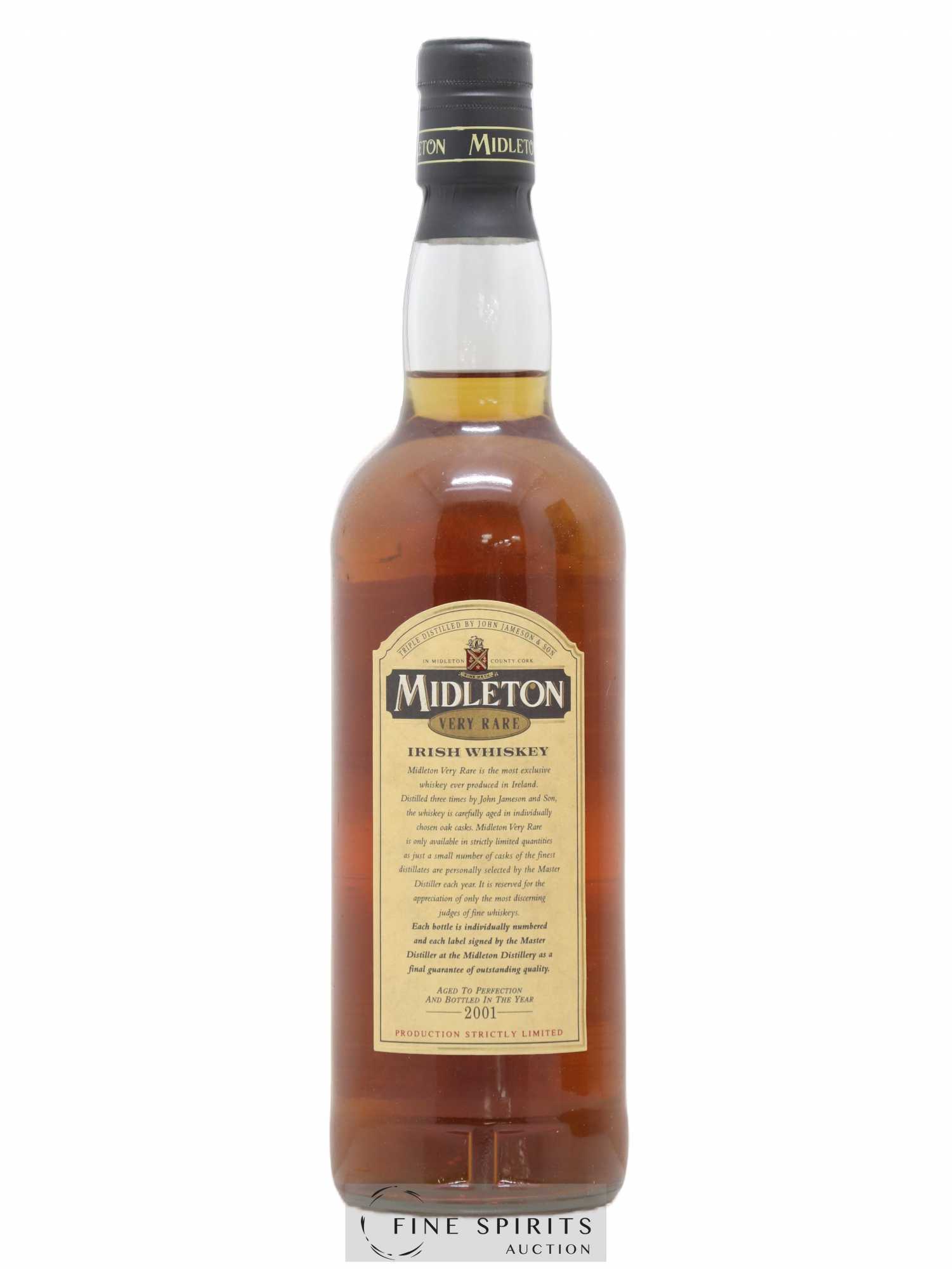 Acheter Midleton Of. Very Rare bottled 2001 Strictly Limited (lot: 219)
