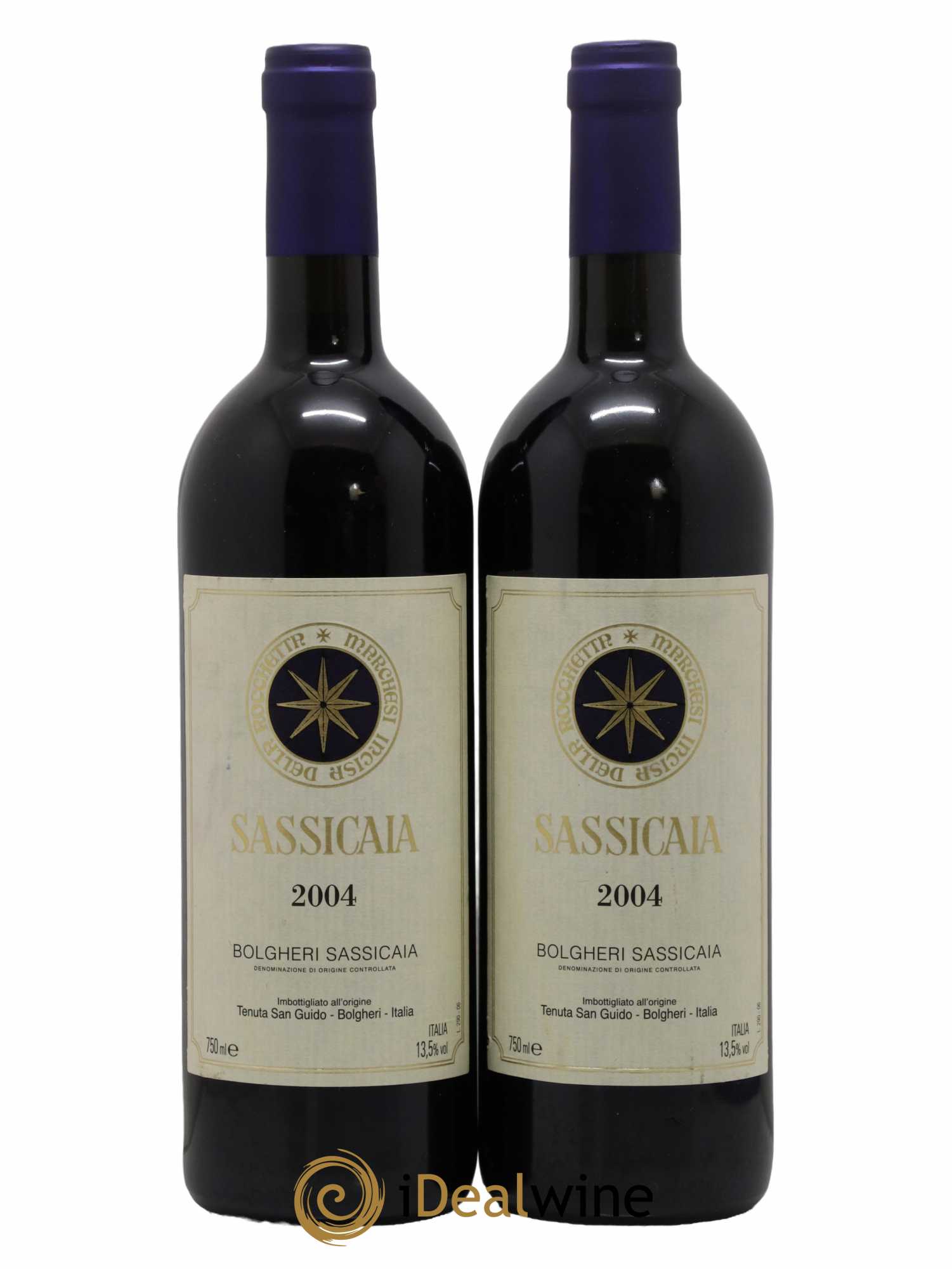 Acheter Bolgheri DOC Sassicaia Tenuta San Guido 2004 (lot: 4512)