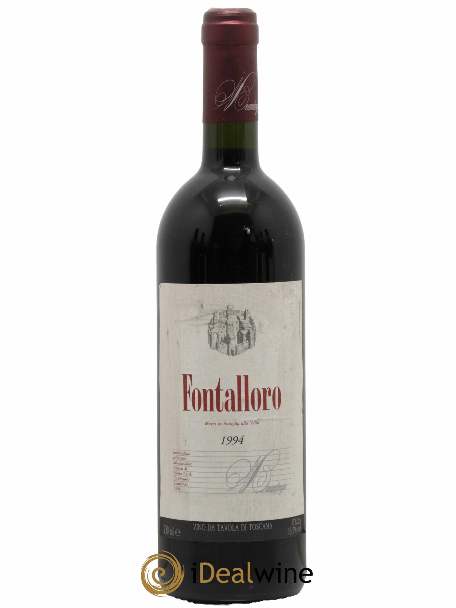 Acheter Italie Toscane Fontalloro 1994 (lot: 4784)