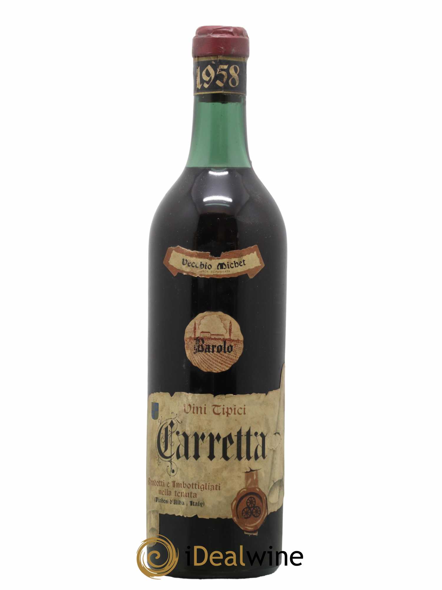 Buy Barolo DOCG Vecchio Michet Tenuta Carretta 1958 (lot: 4856)