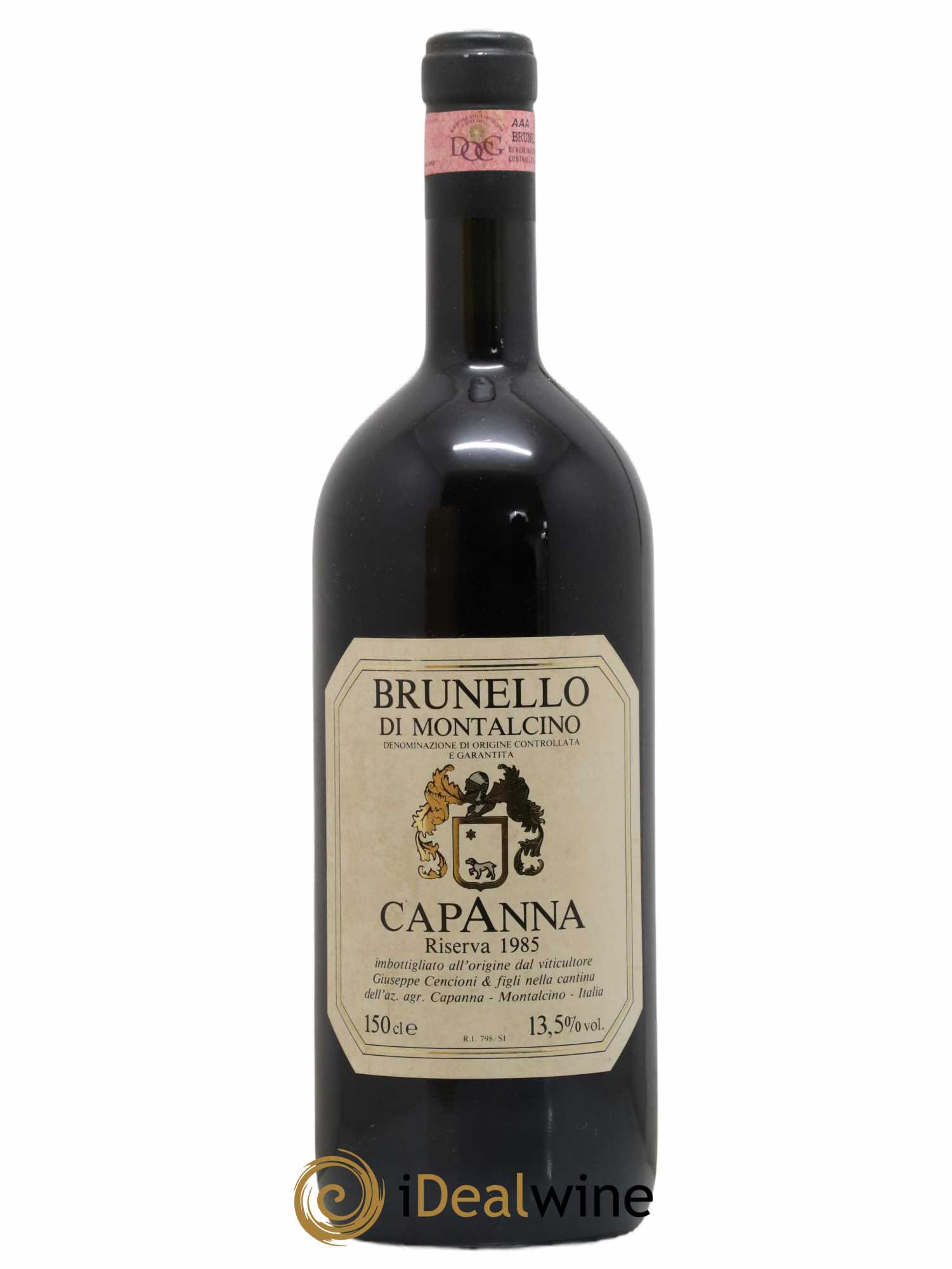 Acheter Brunello di Montalcino DOCG Riserva Capanna 1985 (lot: 318)