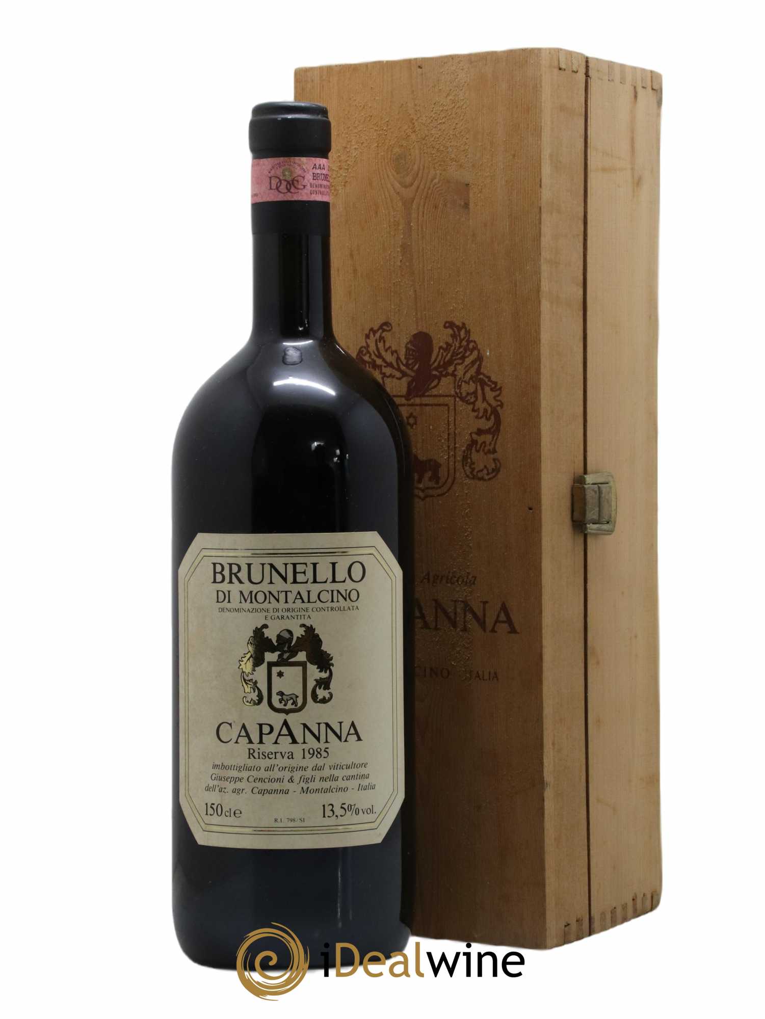 Acheter Brunello di Montalcino DOCG Riserva Capanna 1985 (lot: 318)