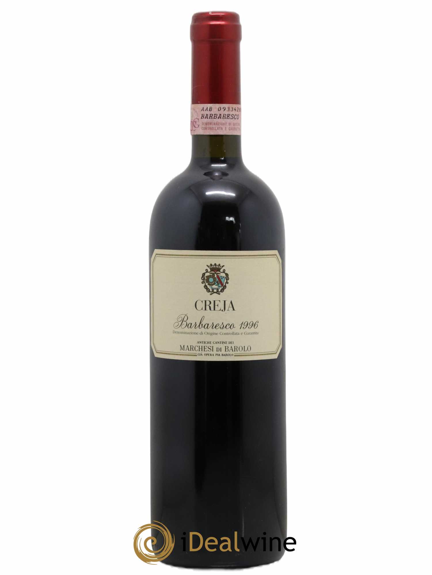 Acheter Barolo DOCG Creja Marchesi di Barolo 1996 (lot: 925)