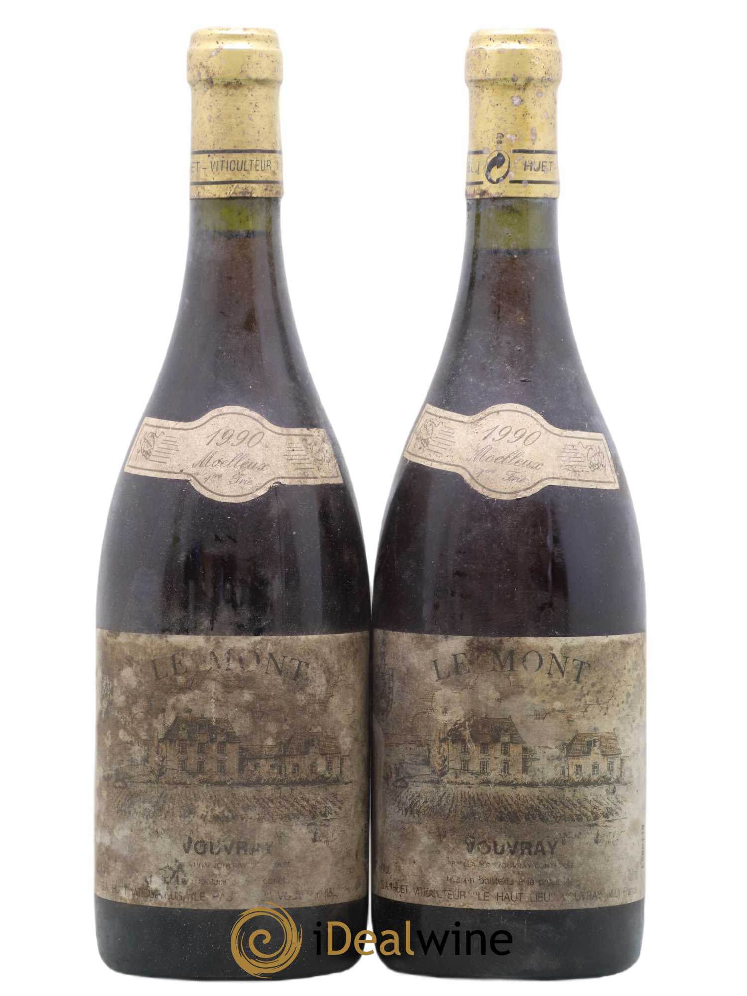 Acheter Vouvray Le Mont Moelleux 1ère Trie Domaine Huet 1990 (lot: 1624)