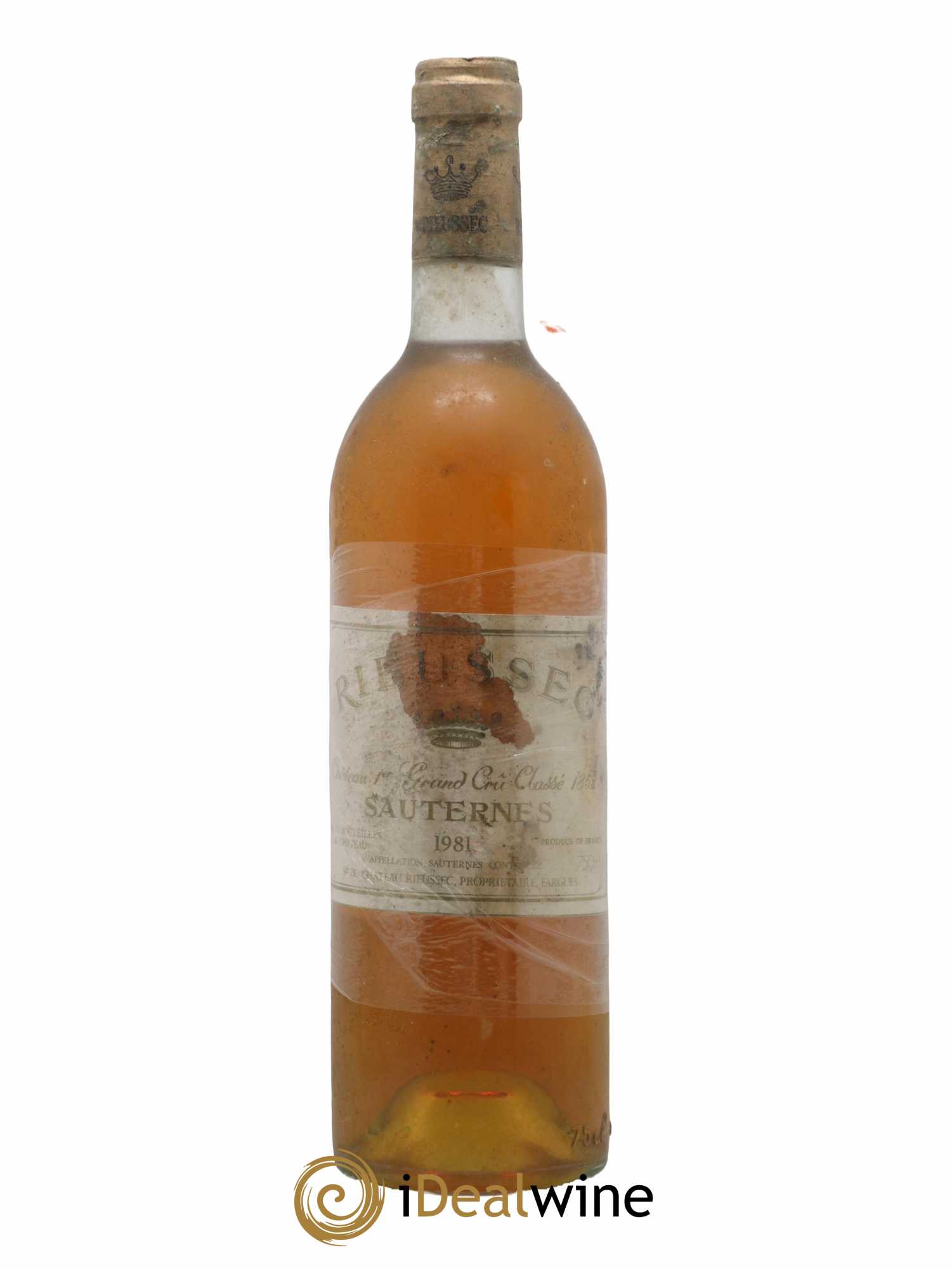 Acheter Château Rieussec 1er Grand Cru Classé 1981 (lot: 6072)