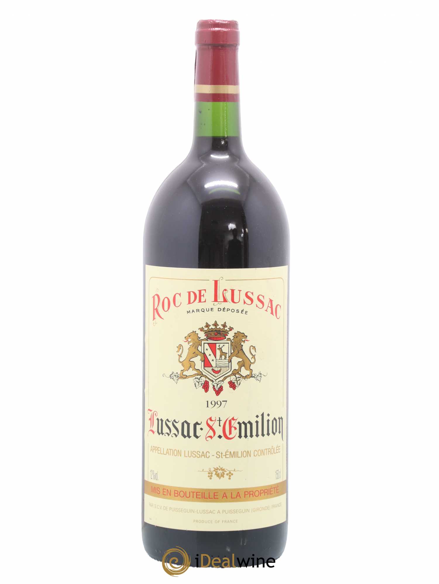 Acheter Lussac Saint-Emilion Roc De Lussac 1997 (lot: 10289)
