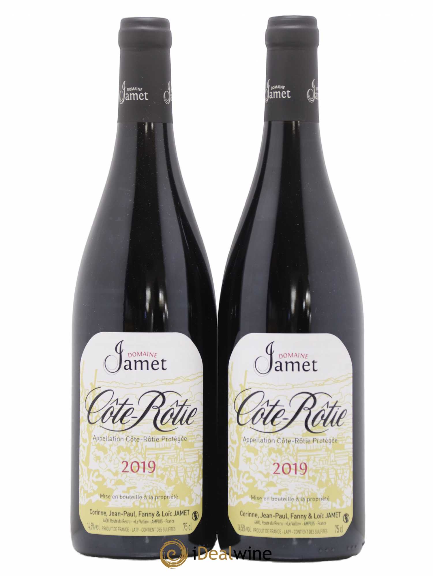 Acheter Côte-Rôtie Jamet (Domaine) 2019 (lot: 1313)