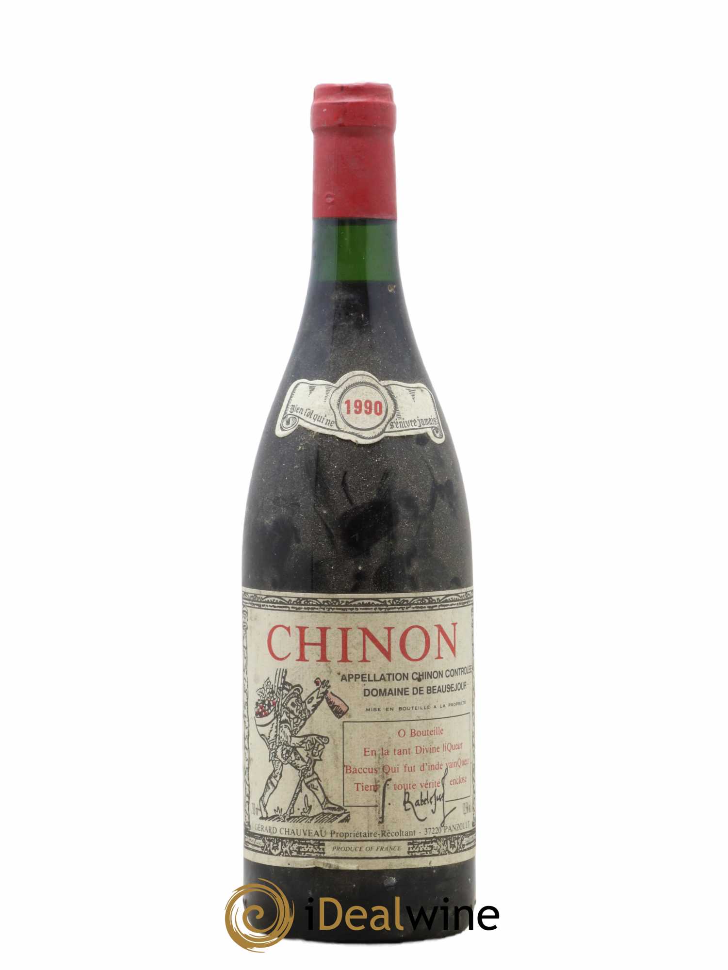Acheter Chinon Domaine De Beausejour 1990 (lot: 4500)