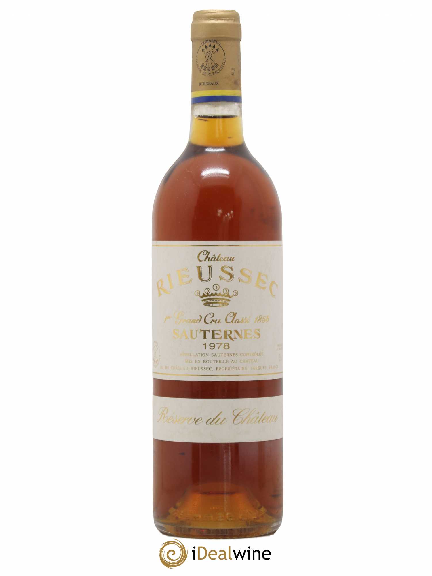 Acheter Château Rieussec 1er Grand Cru Classé 1978 (lot: 9582)
