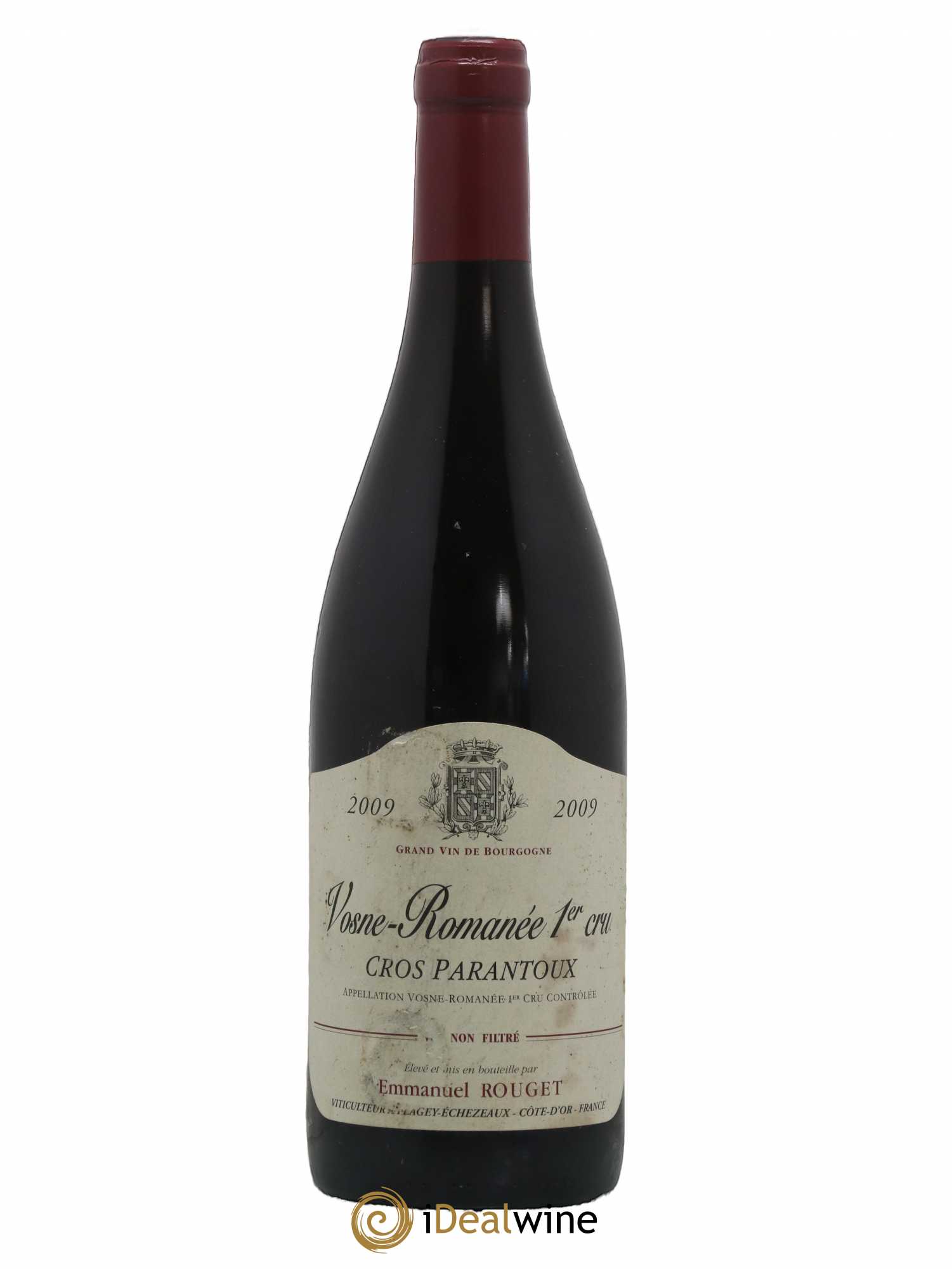 Acheter Vosne-Romanée 1er Cru Cros Parantoux Emmanuel Rouget 2009 (lot ...