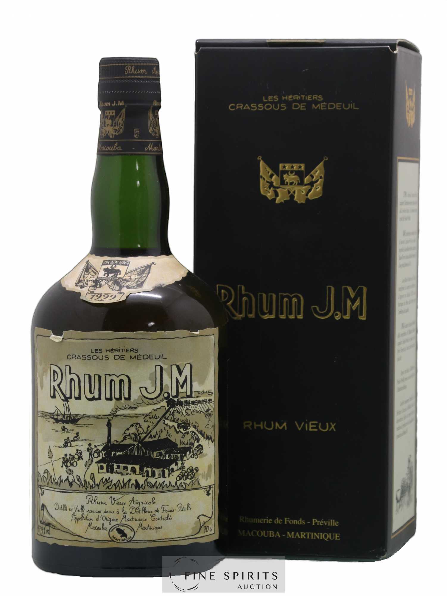 Acheter J.M 1999 Of. bottled 2008 (lot: 874)