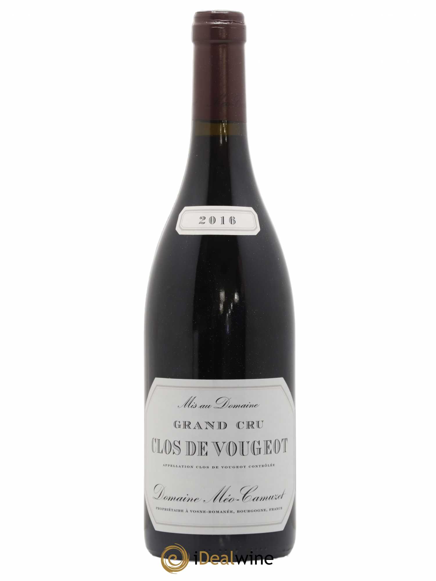 Acheter Clos de Vougeot Grand Cru Méo-Camuzet (Domaine) 2016 (lot: 71130)