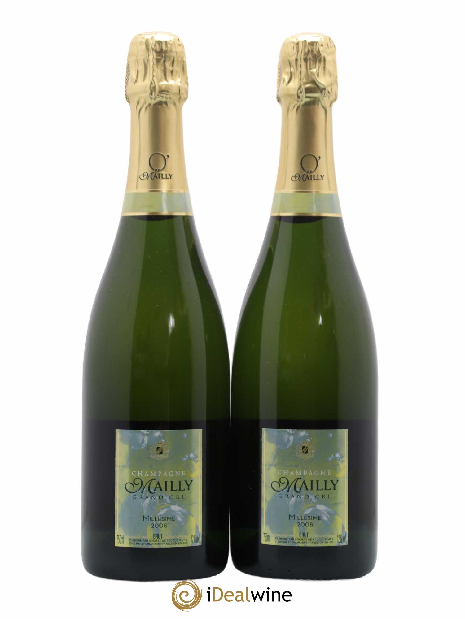 Acheter Brut millésimé Mailly 2008 (lot: 1361)