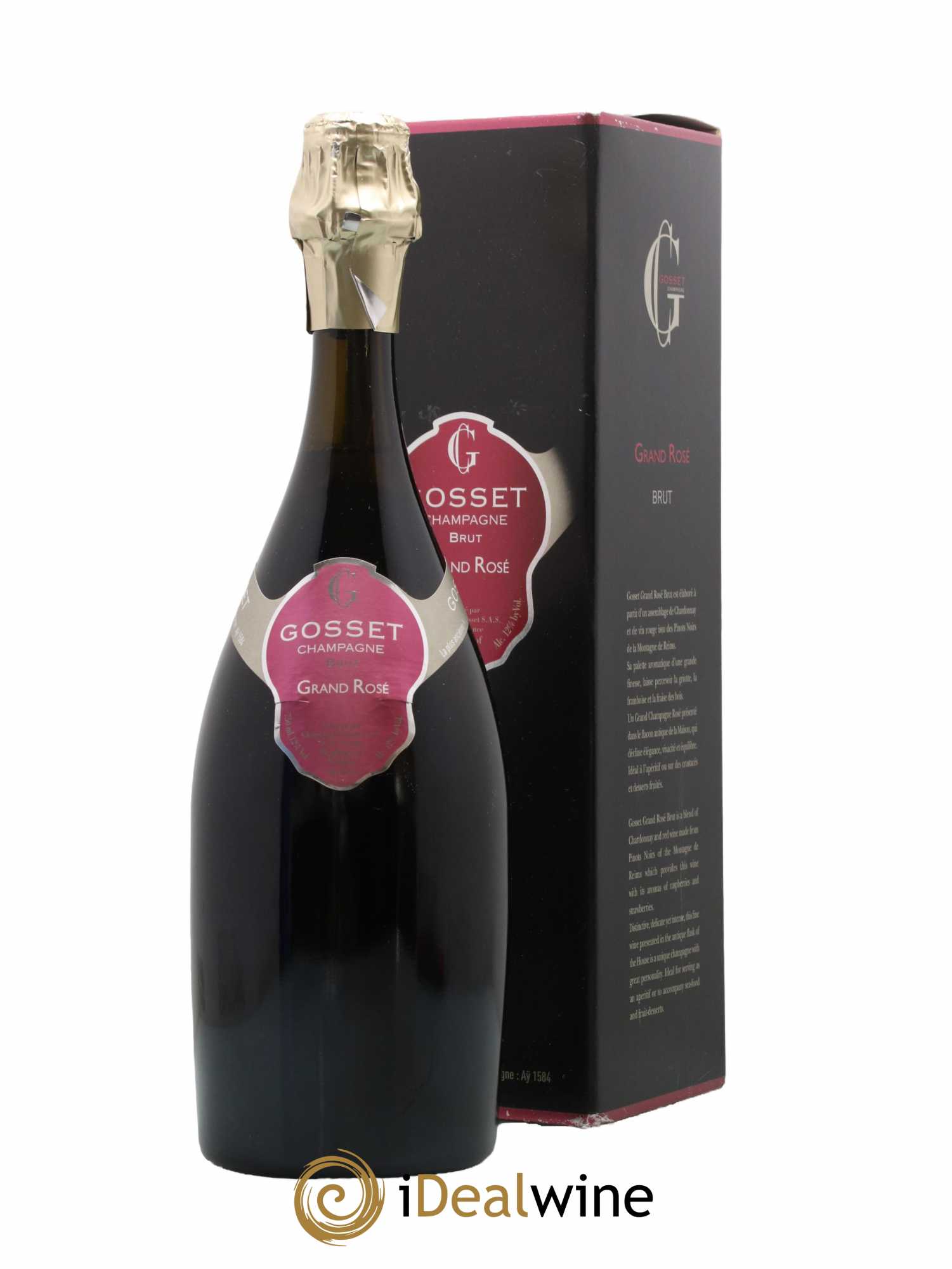 Acheter Grand Rosé Gosset (lot: 1720)