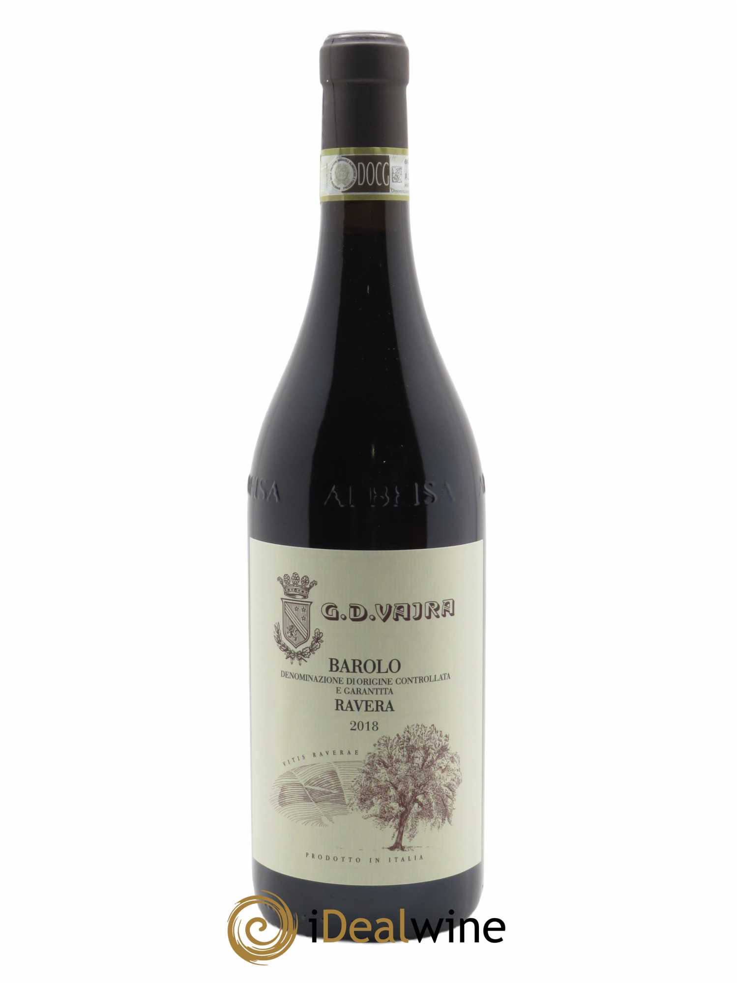 Acheter Barolo DOCG Ravera G.D Vajra 2018 (lot: 54776)