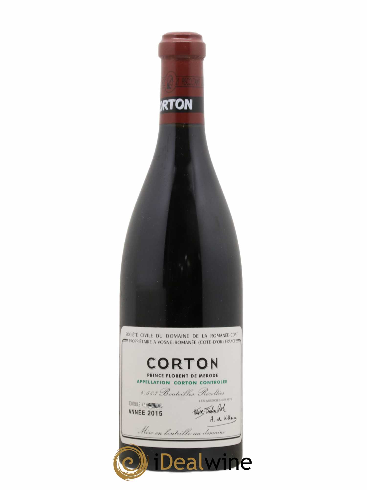 Buy Corton Grand Cru Domaine de la Romanée-Conti 2015 (lot: 4021)