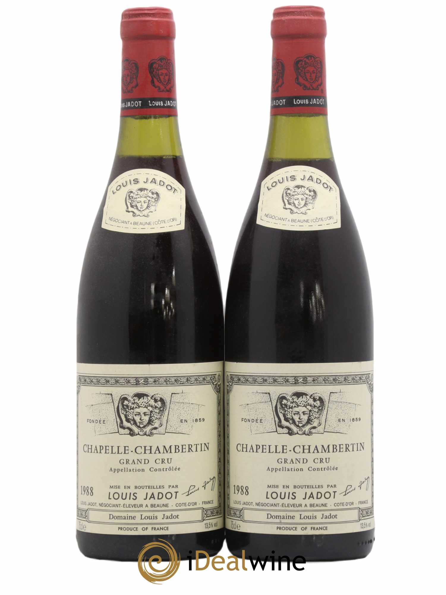 Acheter Chapelle-Chambertin Grand Cru Maison Louis Jadot 1988 (lot: 3125)