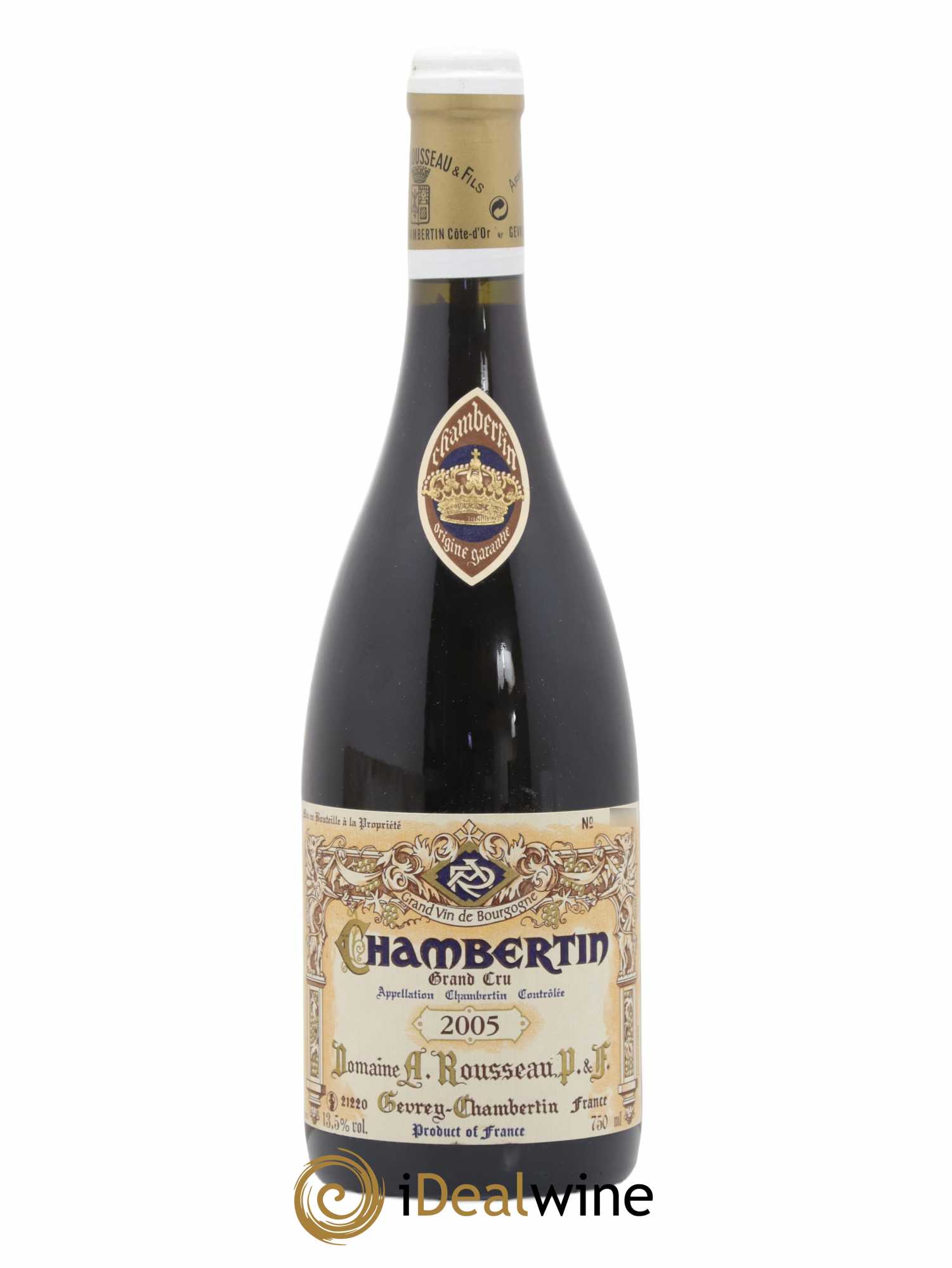 Buy Chambertin Grand Cru Armand Rousseau (Domaine) 2005 (lot: 2780)
