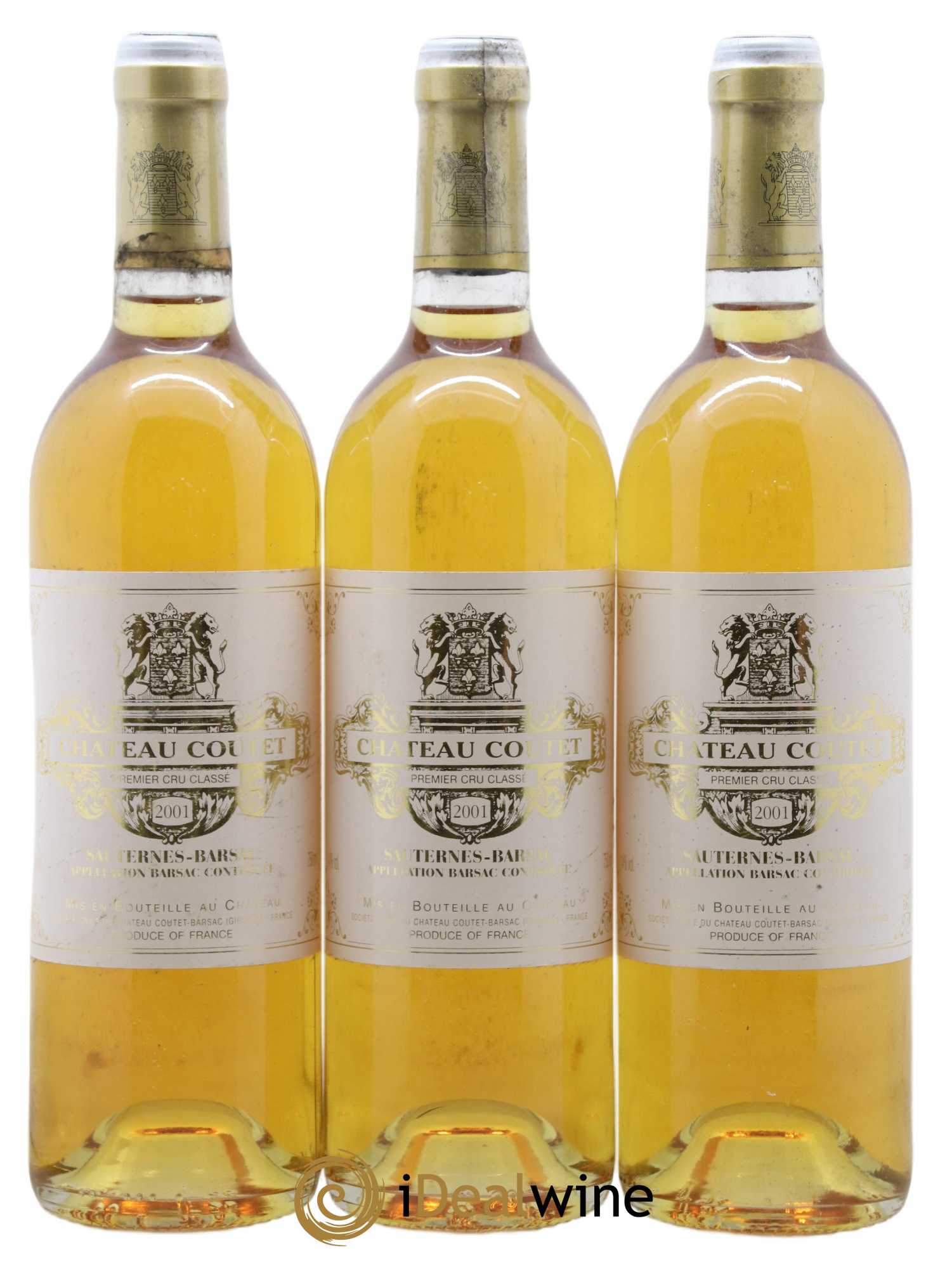 Acheter Château Coutet 1er Grand Cru Classé 2001 (lot: 21523)