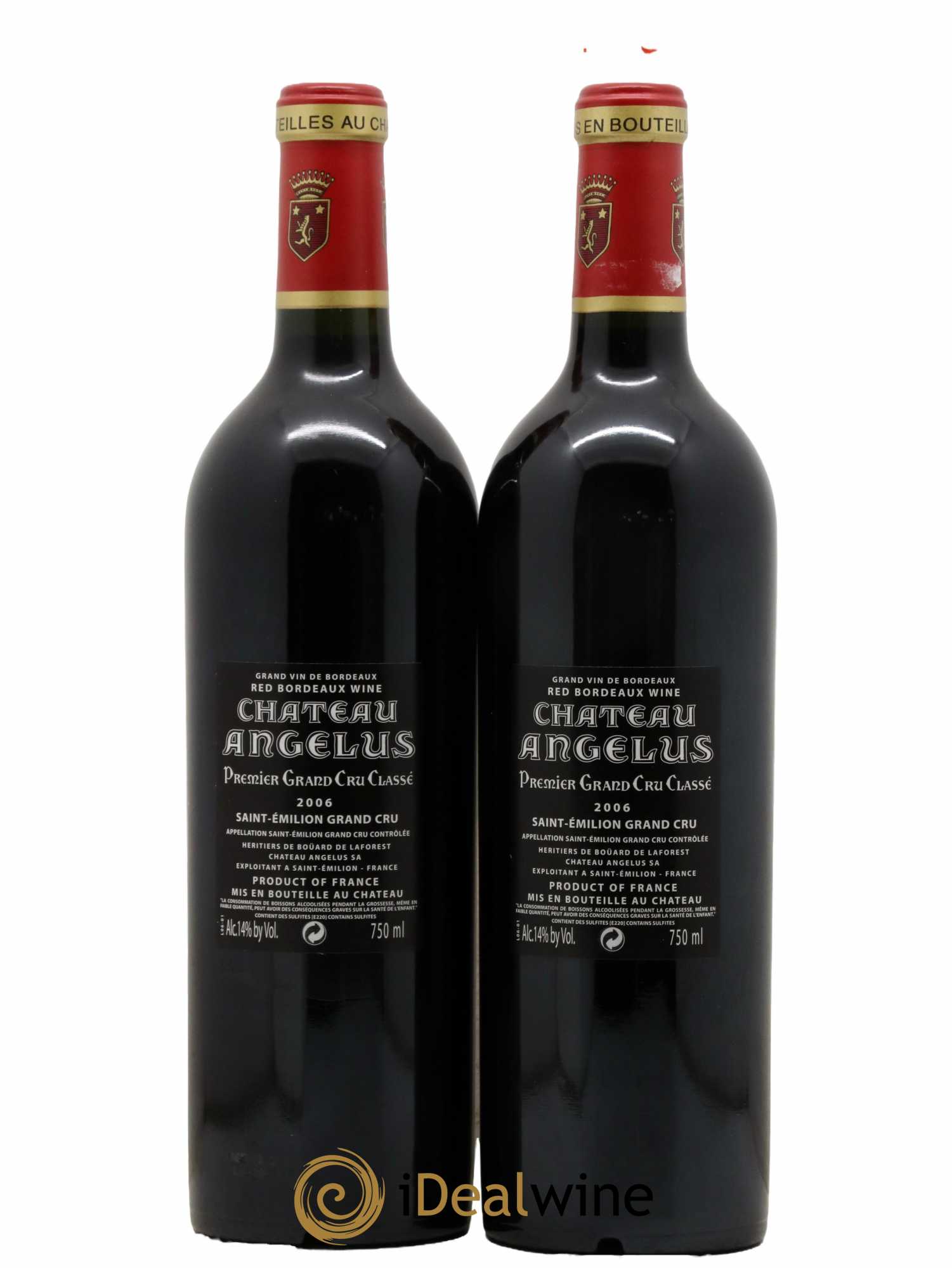 Acheter Château Angélus 1er Grand Cru Classé A 2006 (lot: 150490)