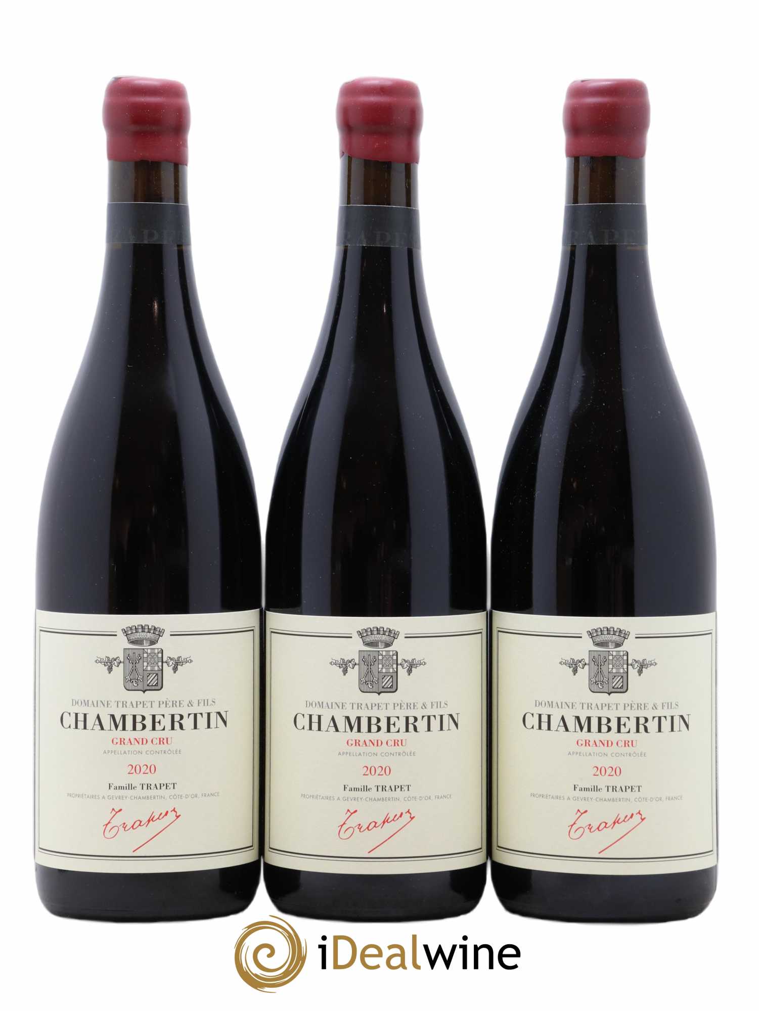 Acheter Chambertin Grand Cru Domaine Trapet (sans prix de réserve) 2020 ...