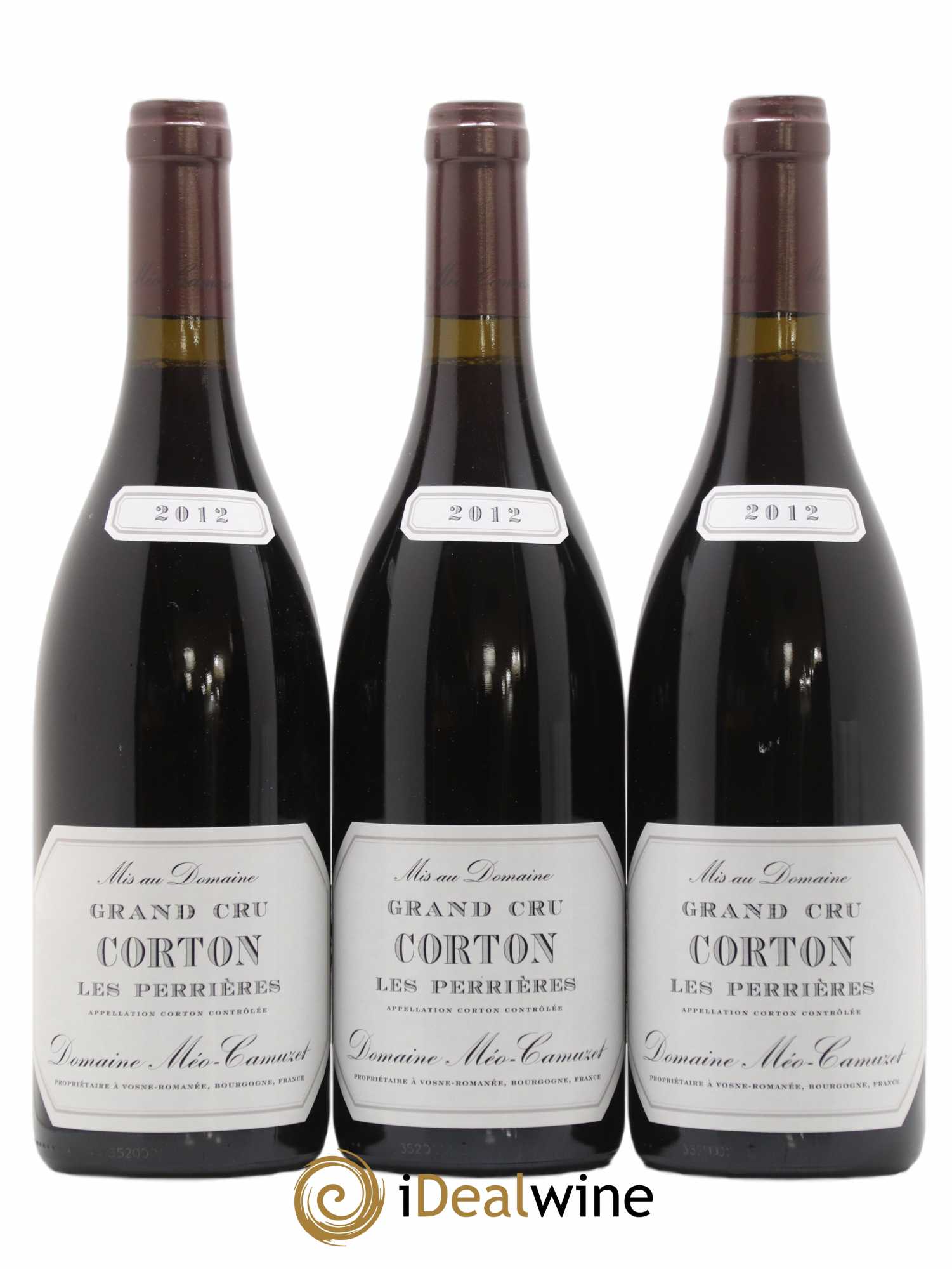 Acheter Corton Grand Cru Les Perrières Méo-Camuzet (Domaine) 2012 (lot ...