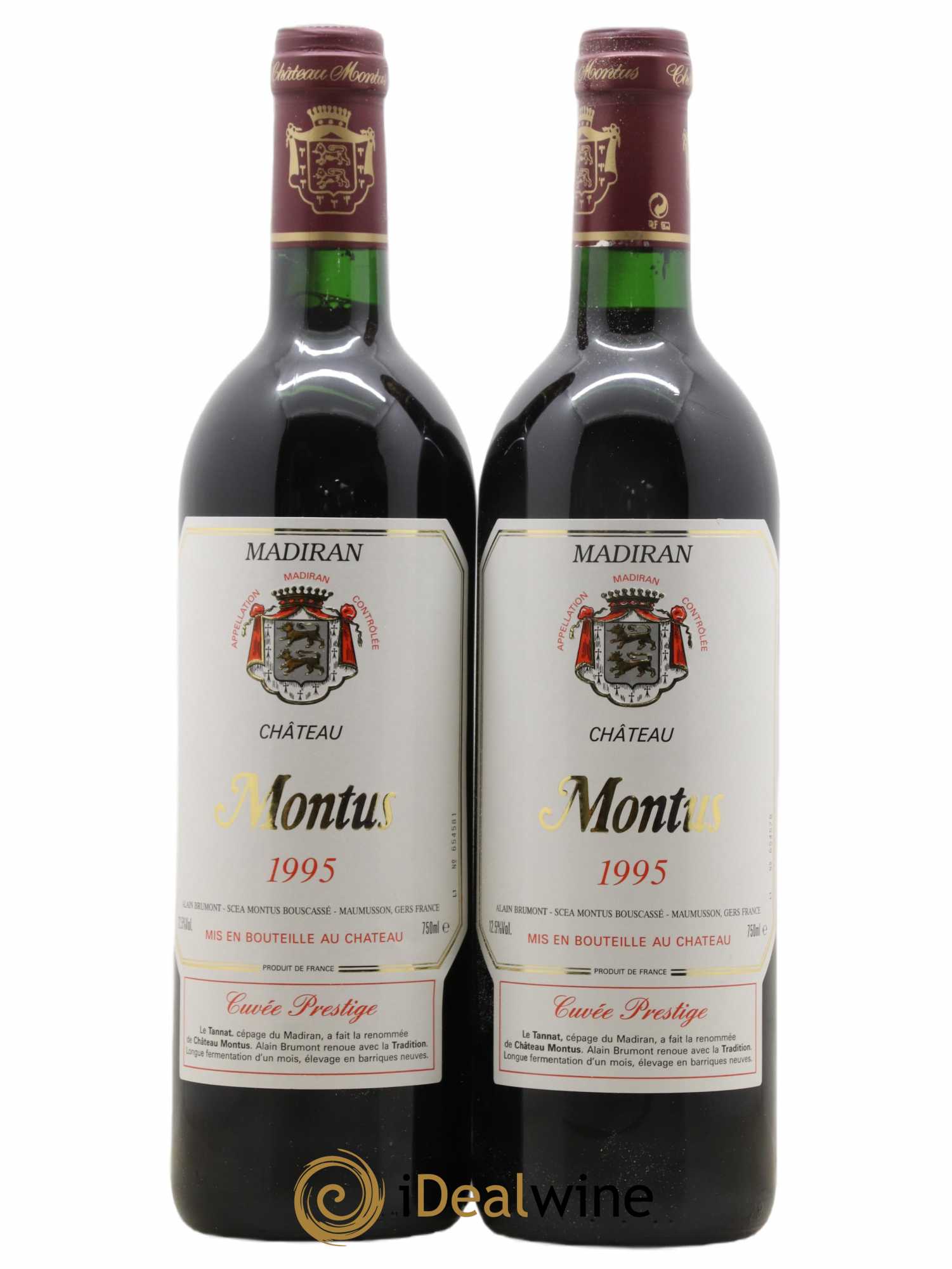Acheter Madiran Château Montus-Prestige Alain Brumont 1995 (lot: 7913)