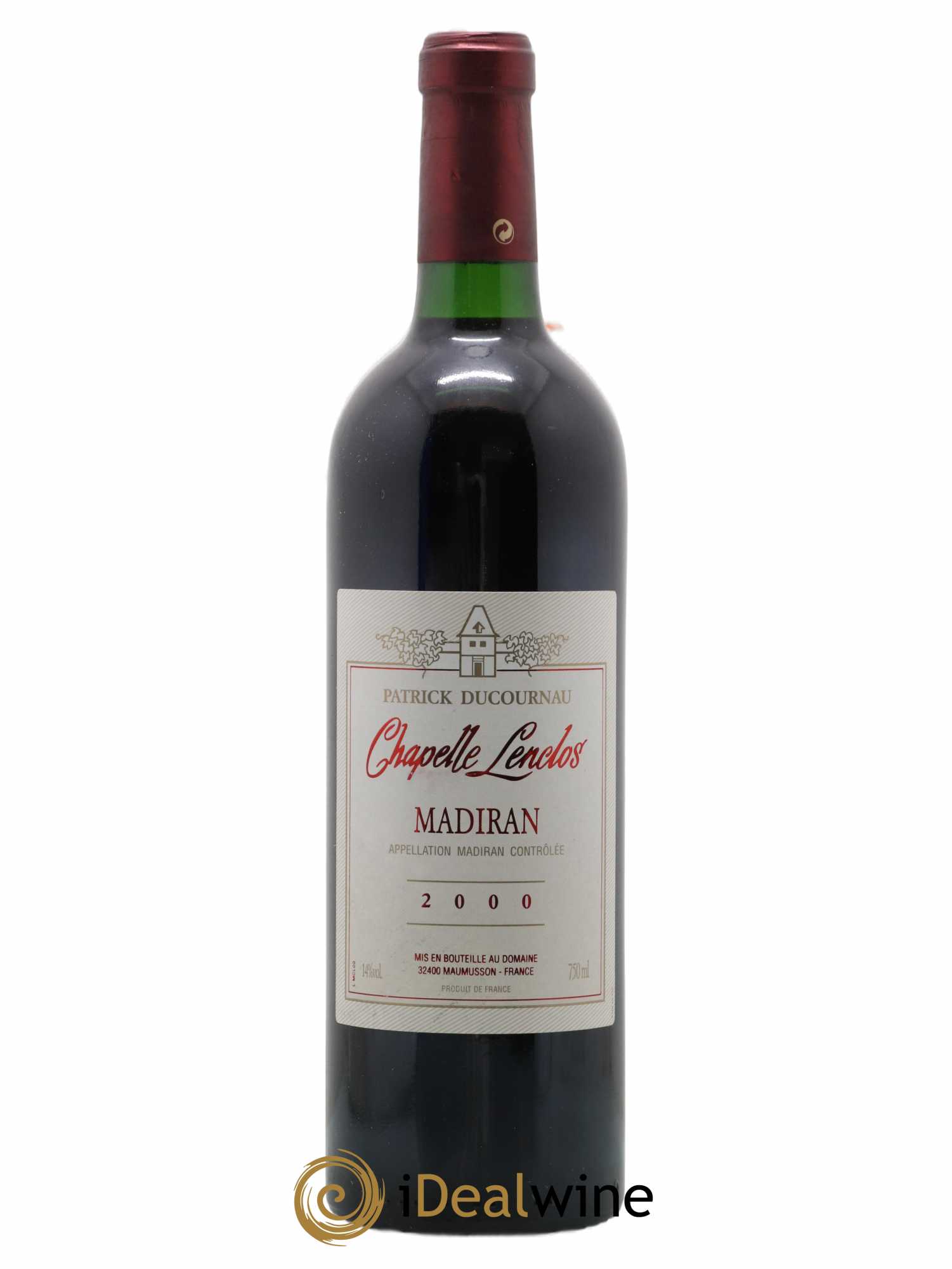Acheter Madiran Chapelle l'Enclos 2000 (lot: 8451)