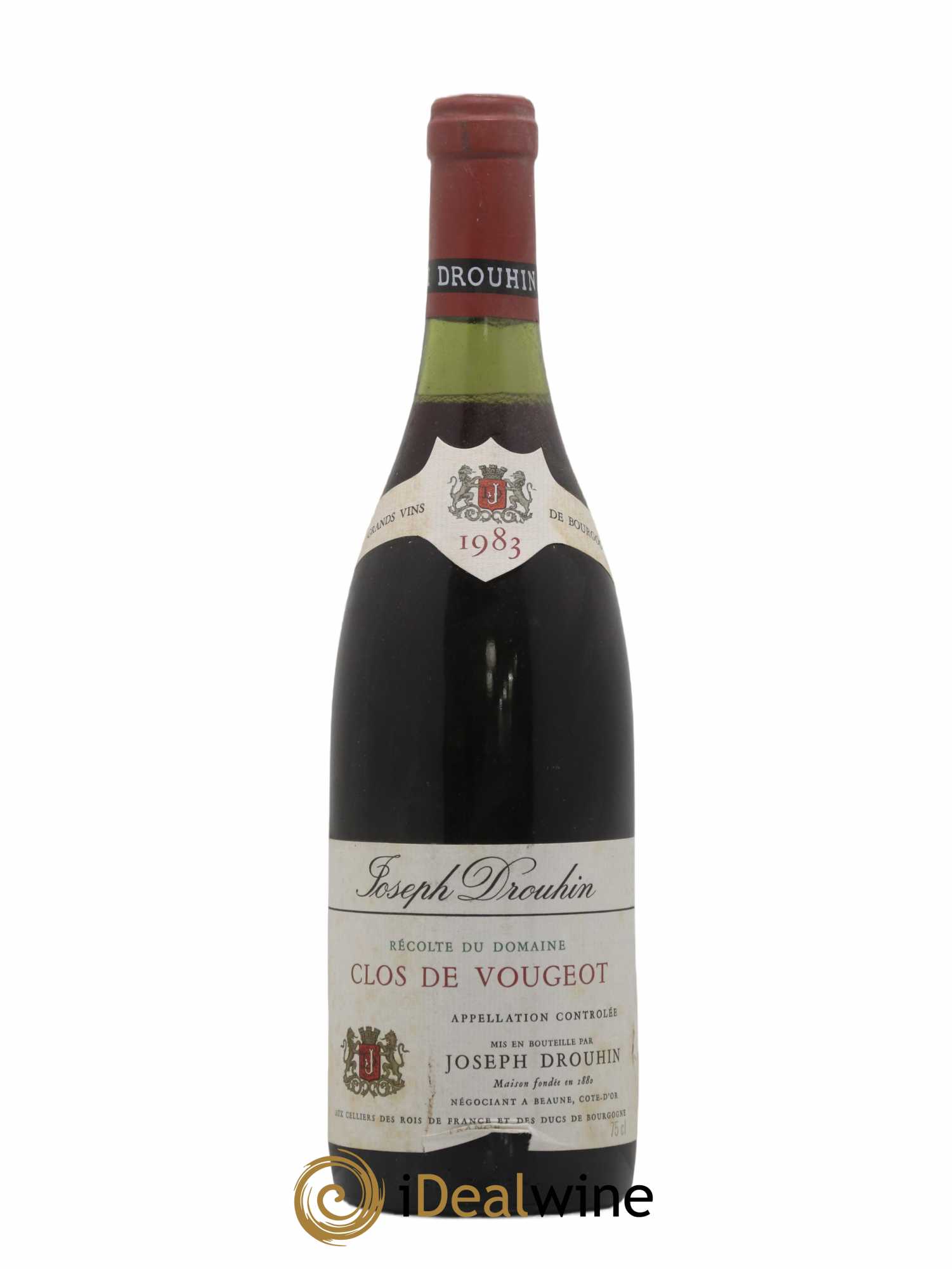 Buy Clos de Vougeot Grand Cru Joseph Drouhin 1983 (lot: 80015)